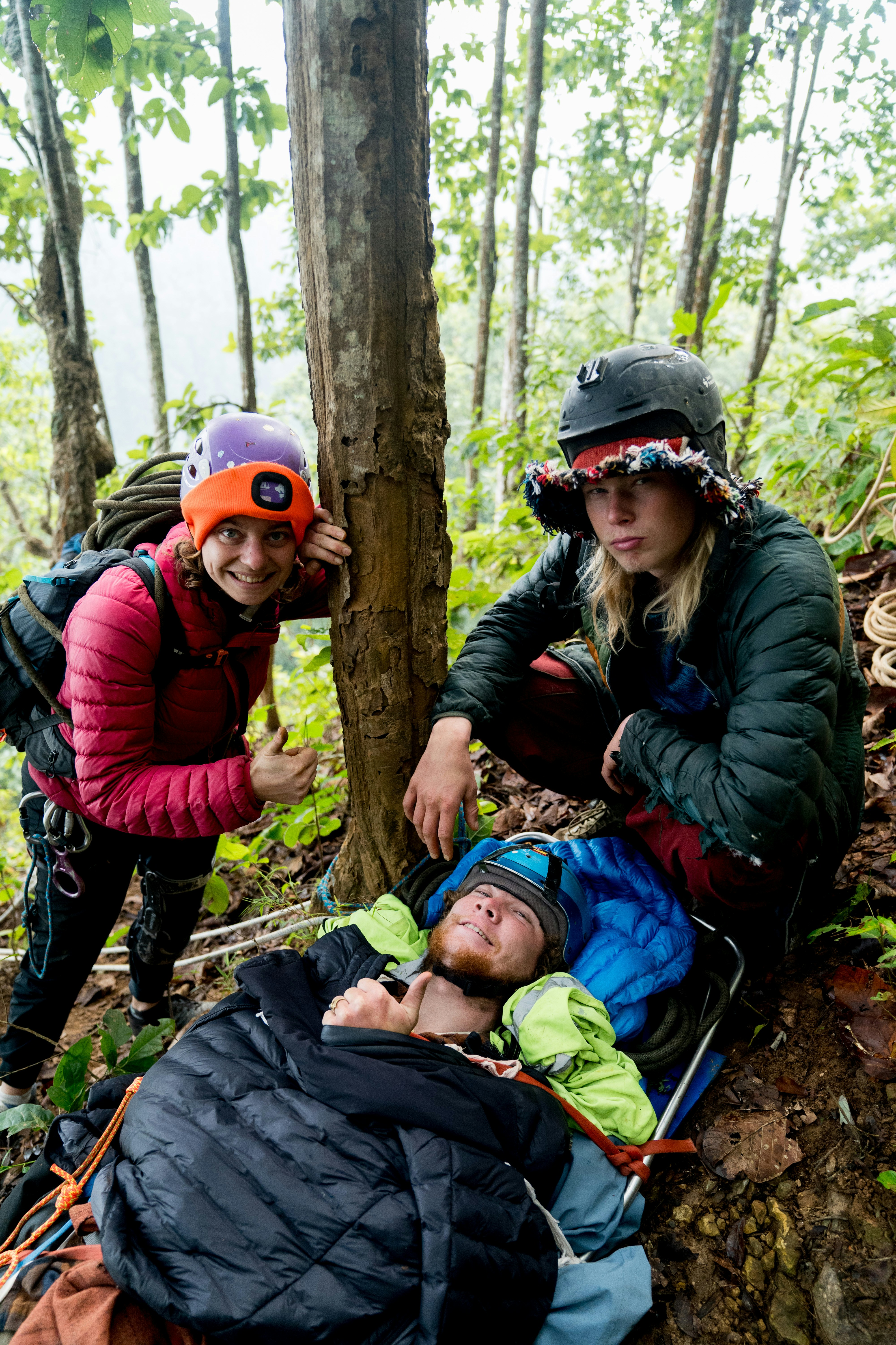 Trail Friends: A Rescue Break on the Forest Edge
