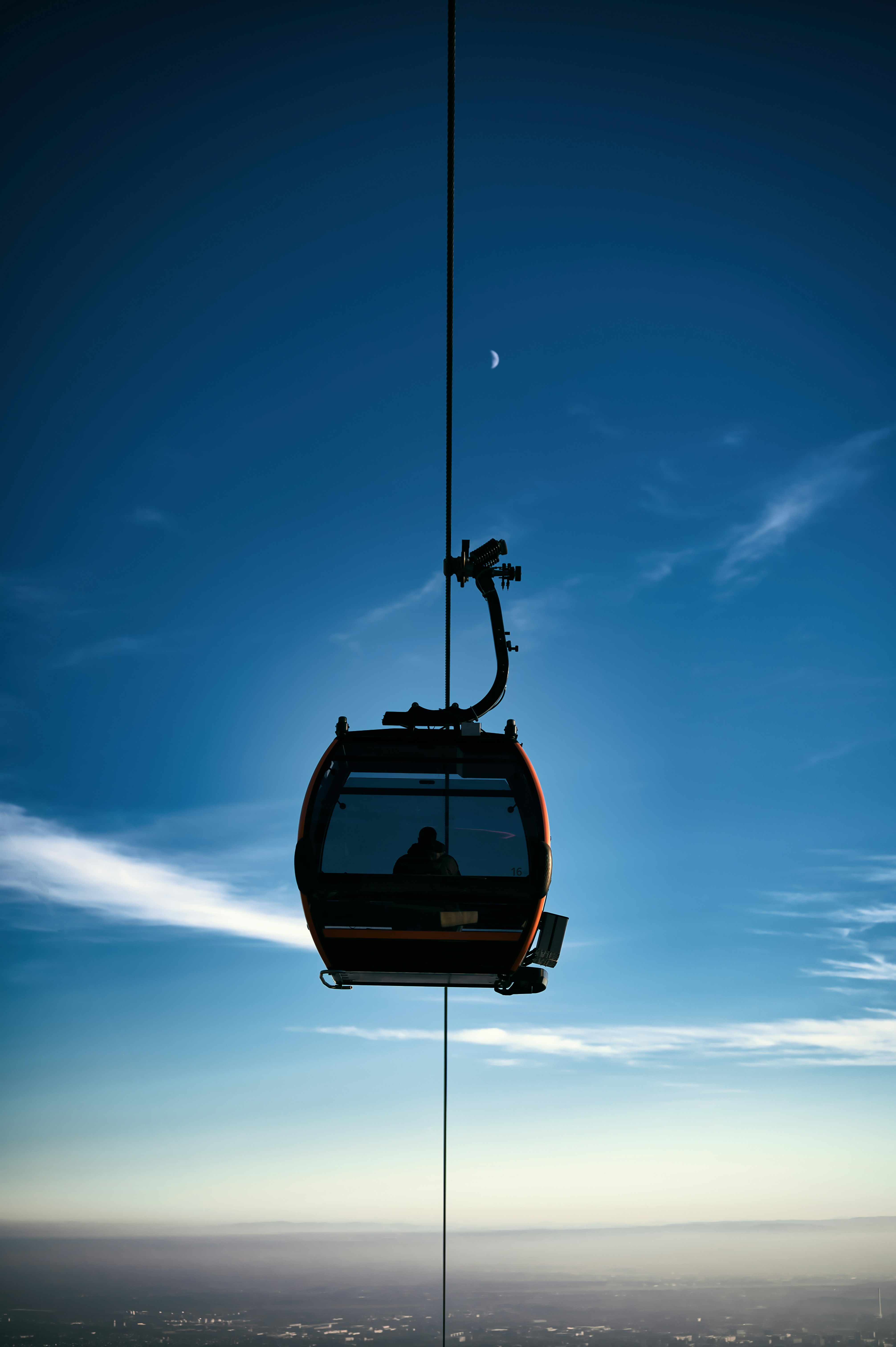 A cable car going up the side of a mountain photo – Free Sljeme cable ...