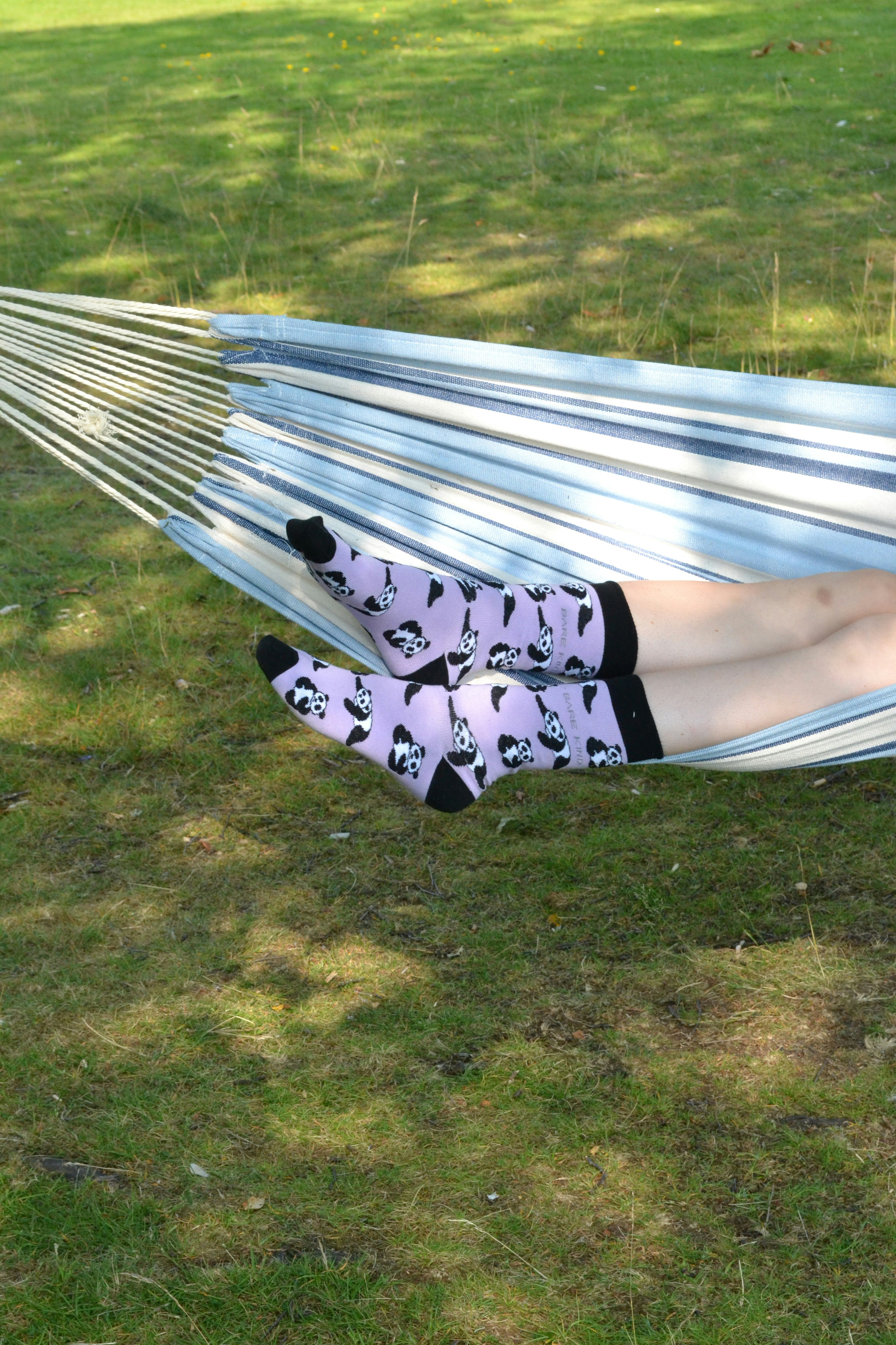 Lazy Afternoon in Panda Socks