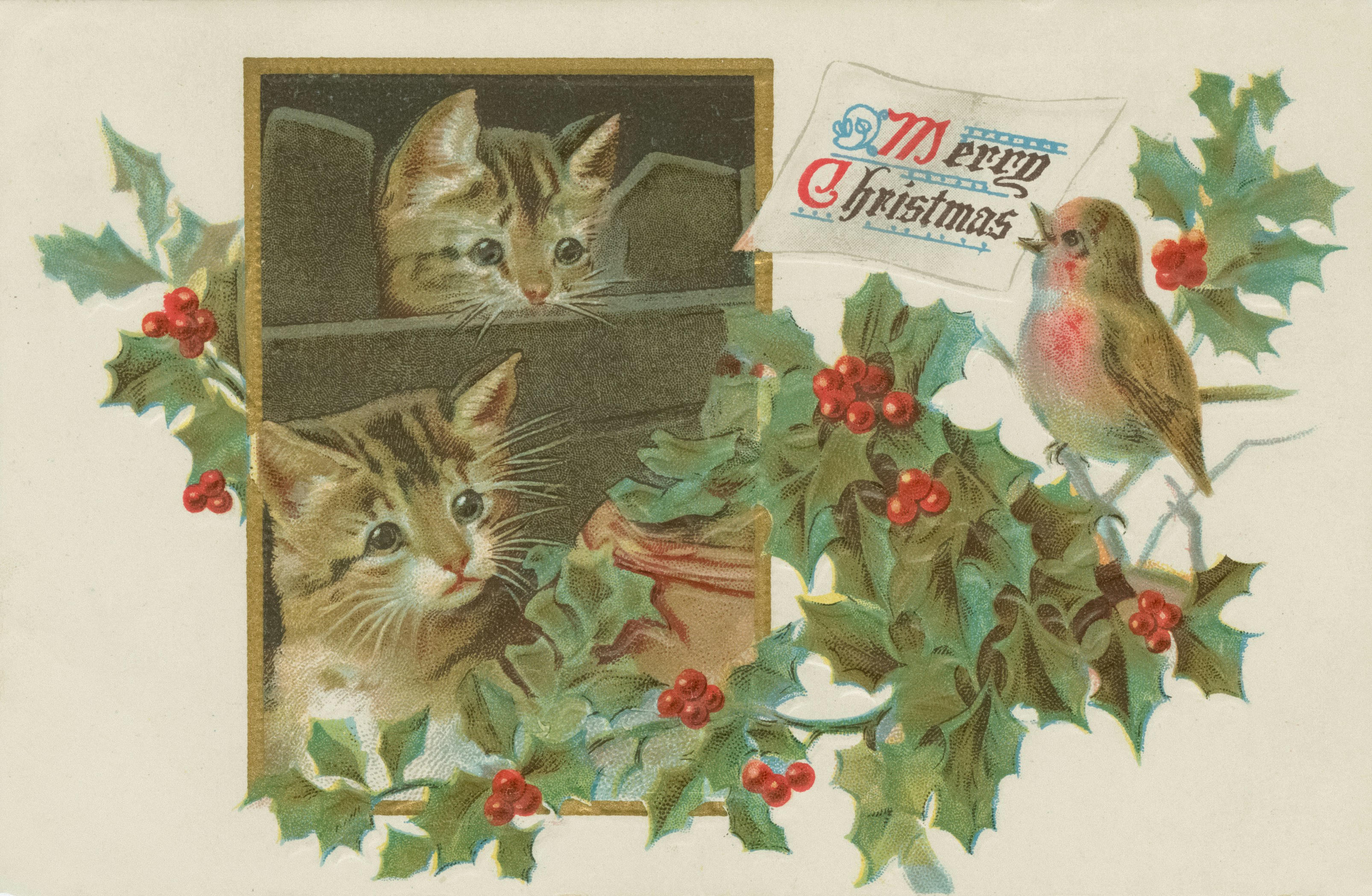 The Miriam and Ira D. Wallach Division of Art, Prints and Photographs: Picture Collection, The New York Public Library. "Merry Christmas." The New York Public Library Digital Collections. 1911. https://digitalcollections.nypl.org/items/510d47e3-6737-a3d9-e040-e00a18064a99