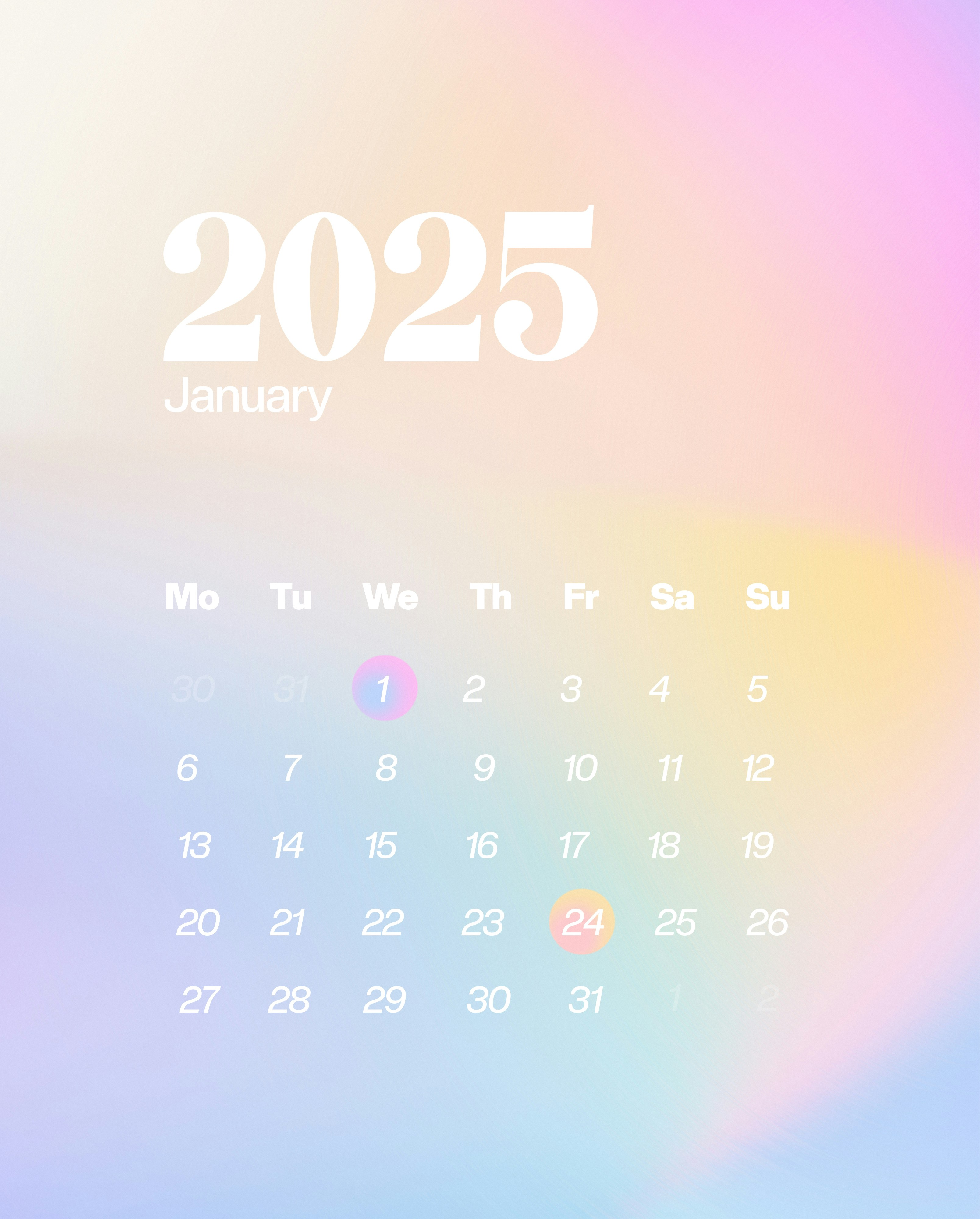 A desktop calendar with a blurry background photo – Free Text Image on ...