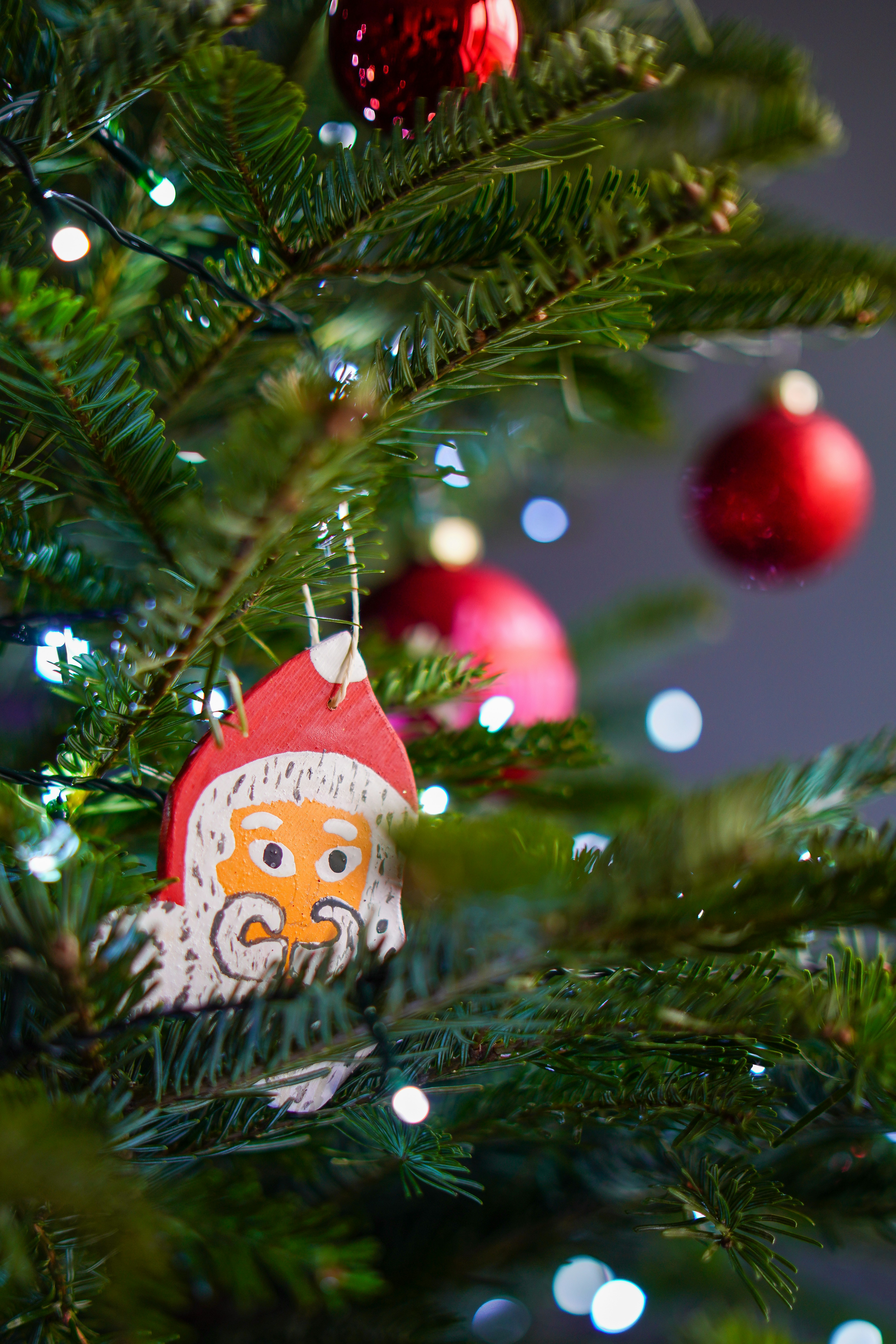 Santa's Ornament: A Closer Look at a Festive Tree Favorite