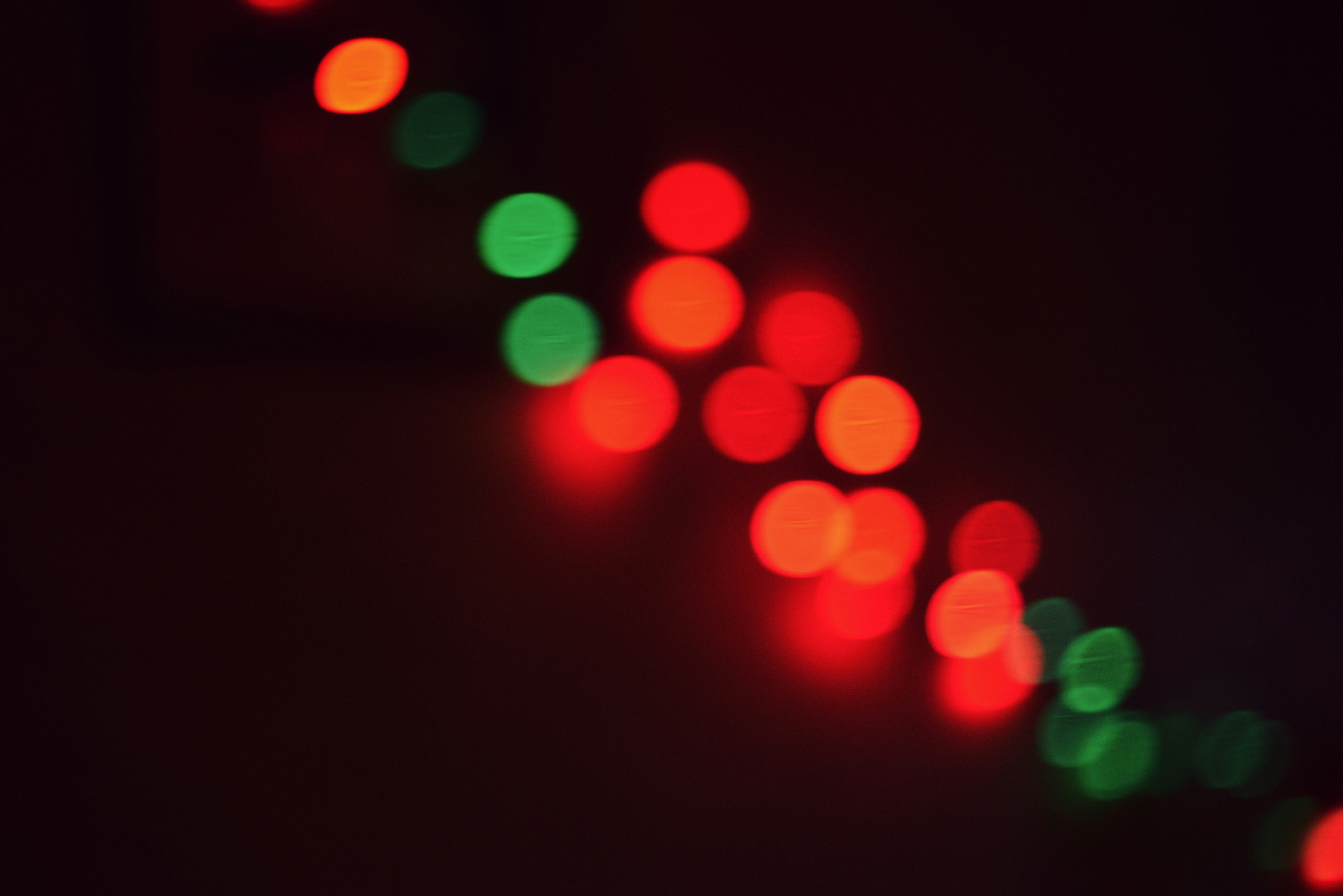Neon Night Veil: Out-of-Focus Lights in a Velvet Hue