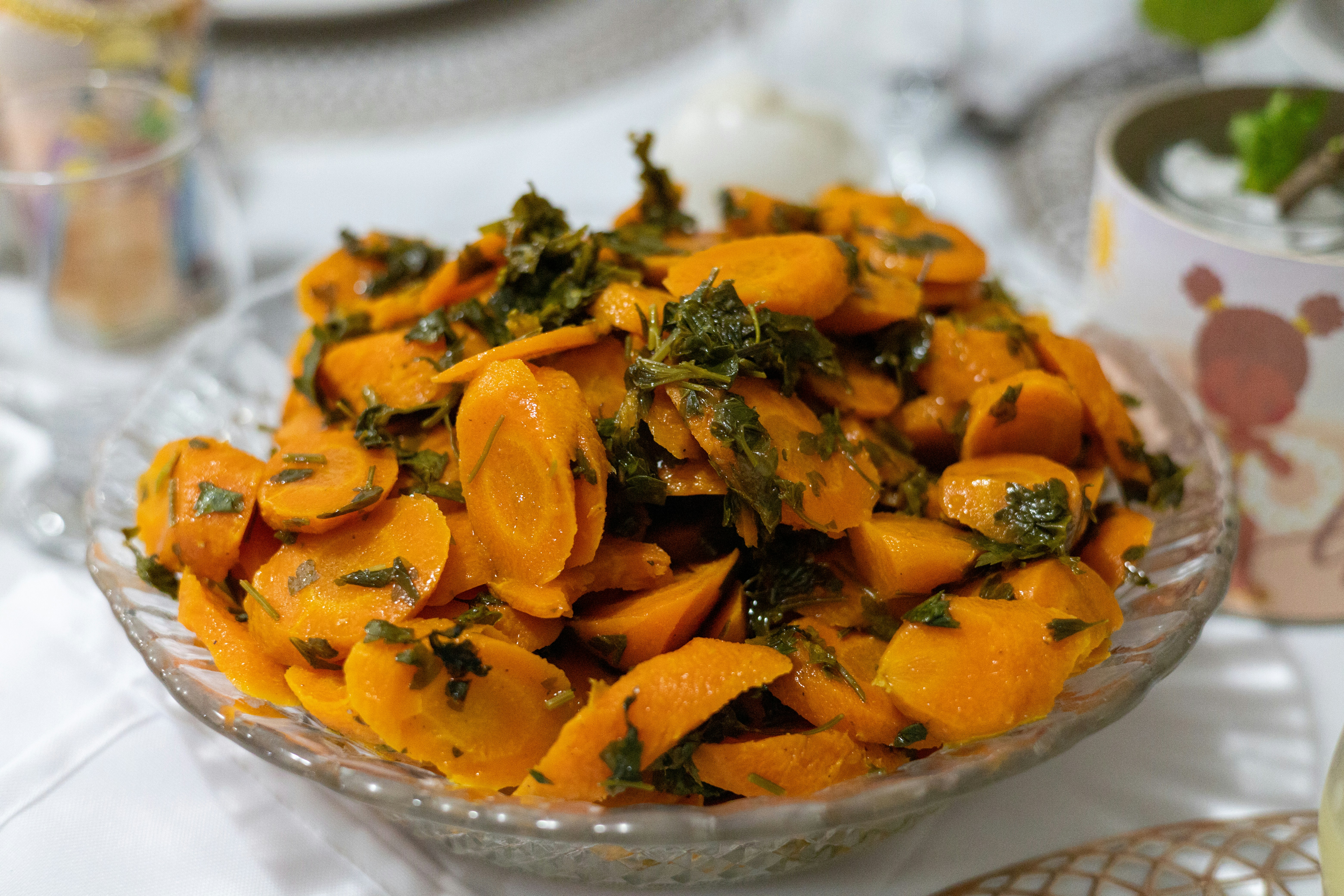 Culinary Harmony: Carrots with Herbs