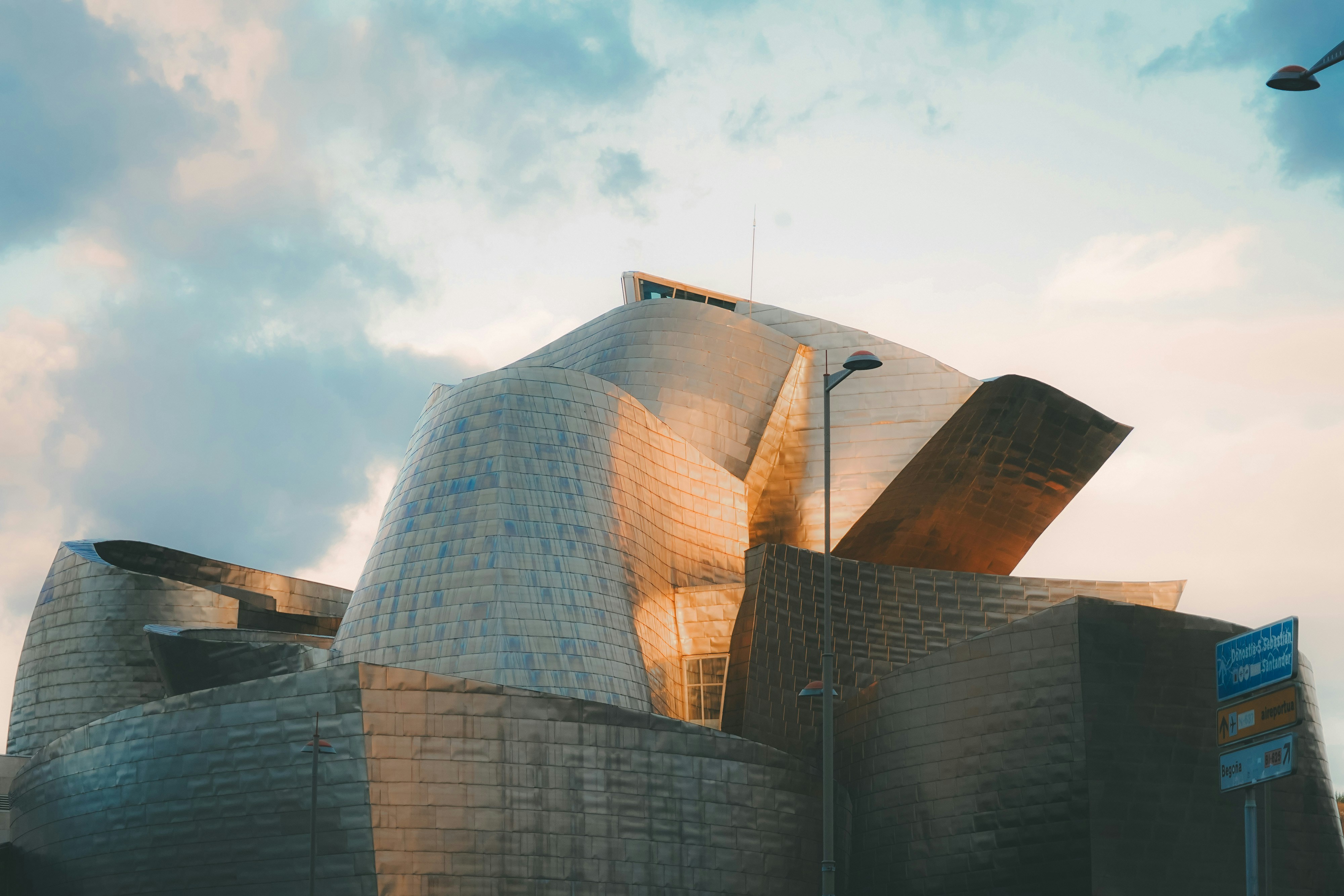 Architectural Symphony at Sunset