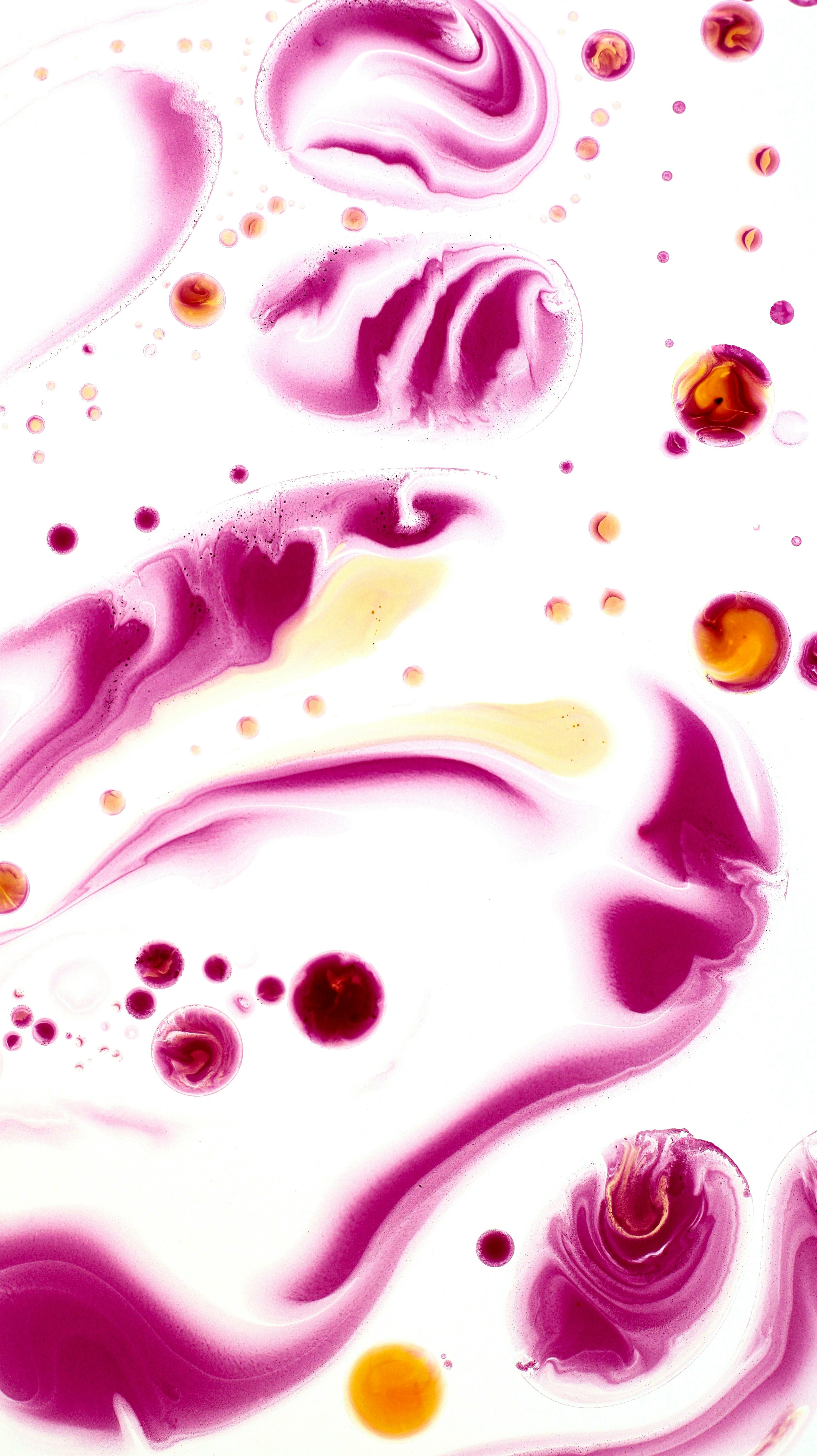 Magenta Currents: Fluid Abstraction in Milk