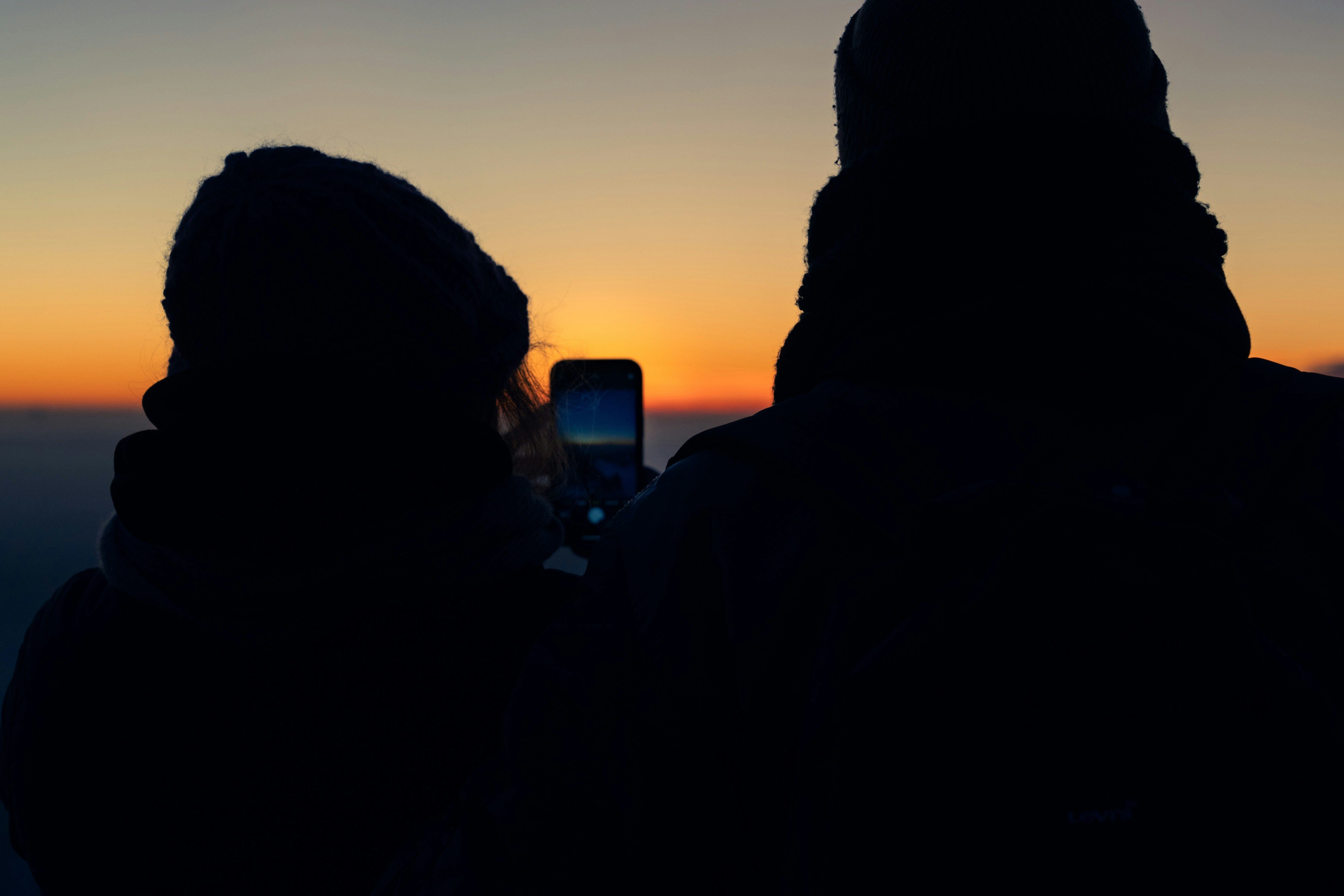 Twilight Glimpse Through Digital Eyes