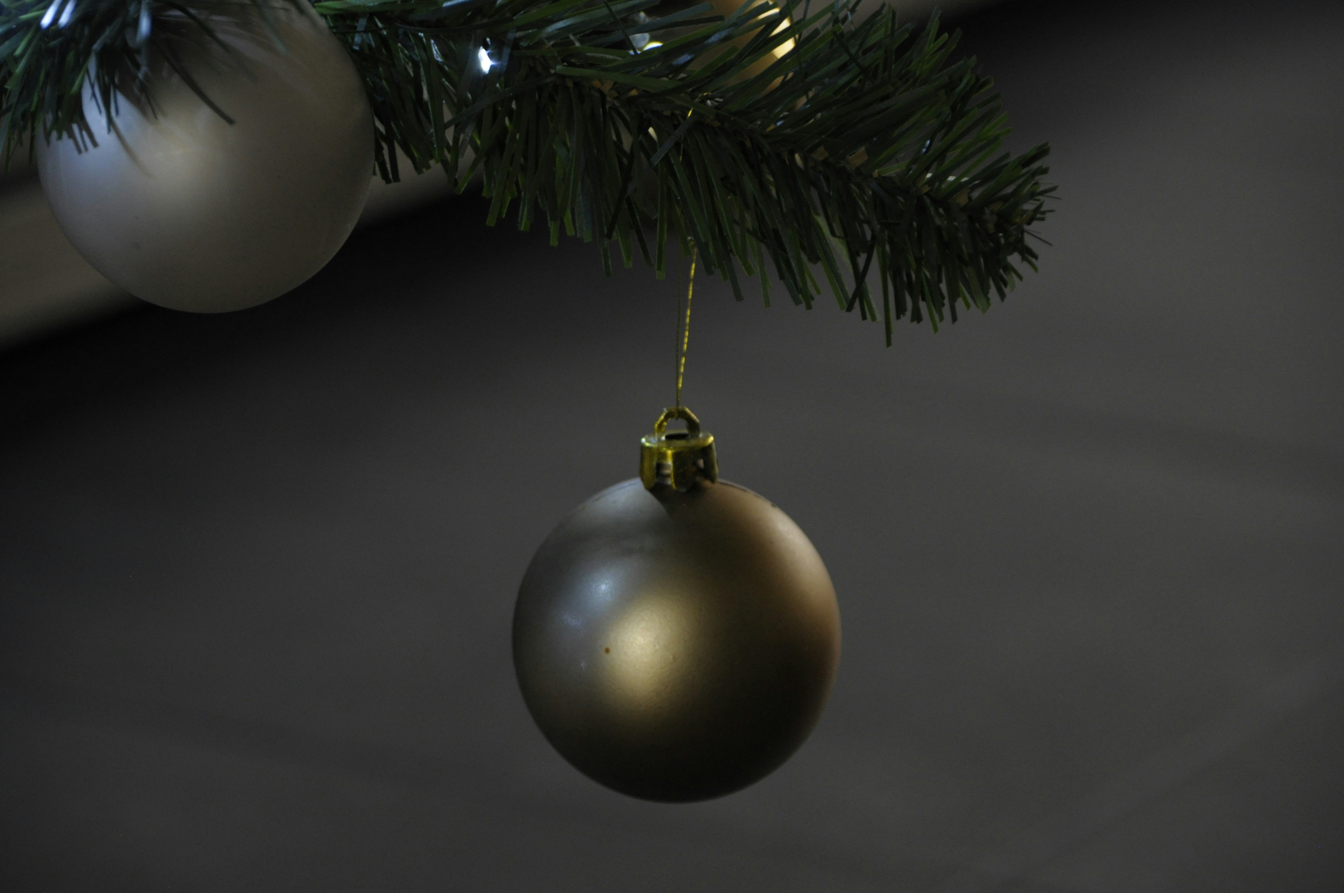 Hanging Ornament in Soft Focus Studio