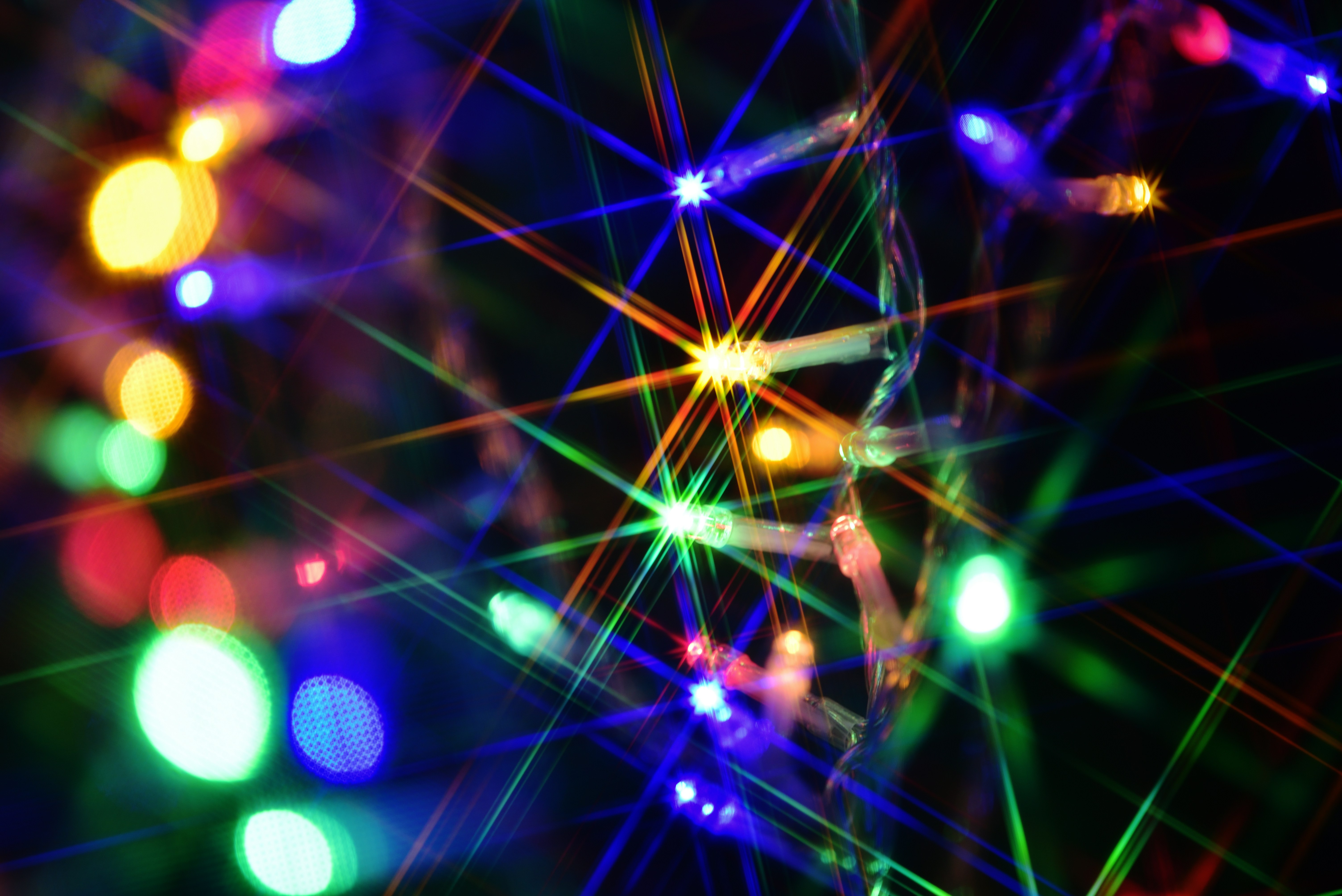 A close up of a colorful light show photo – Free Wallpaper Image on ...