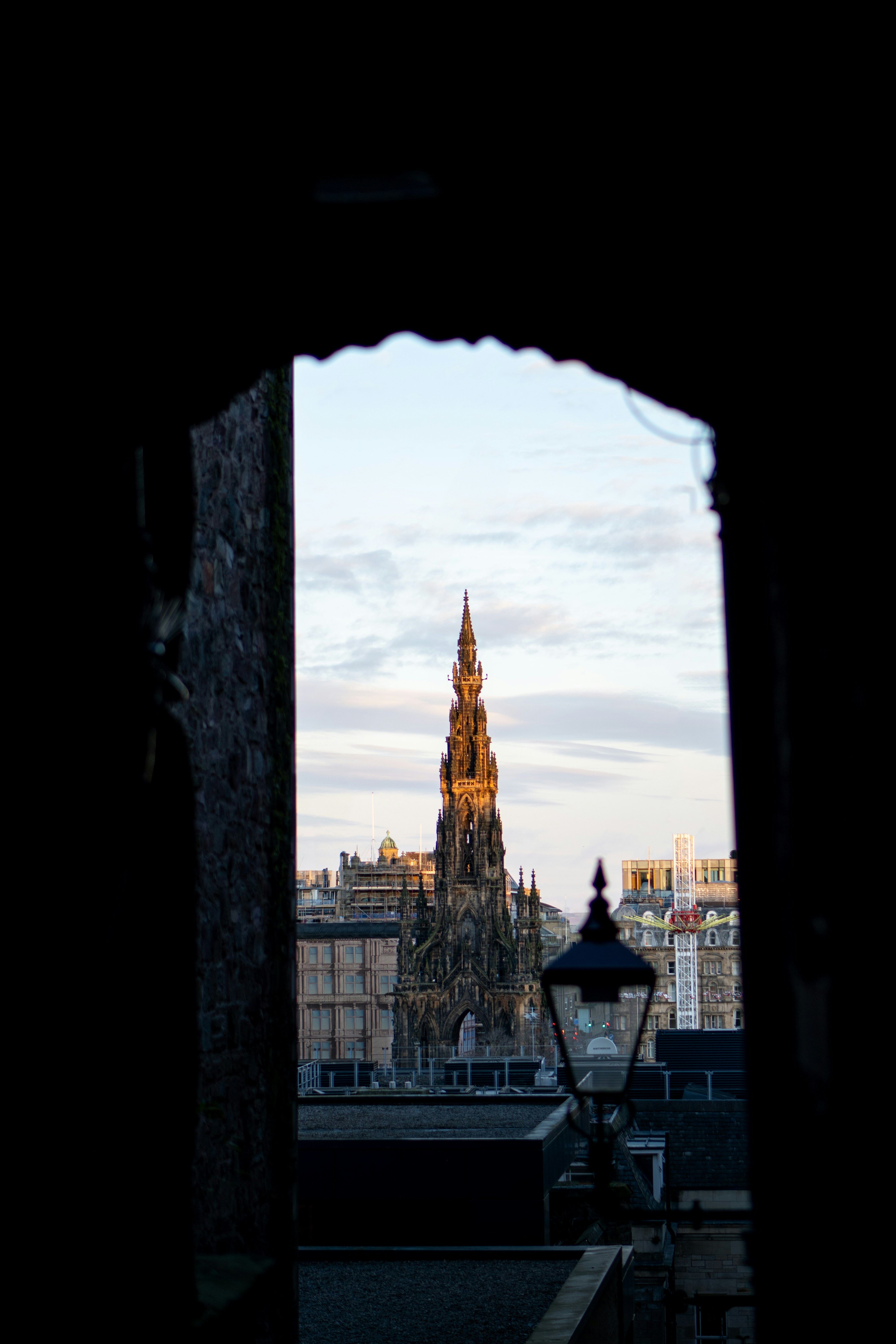 A view of a cathedral through a window photo – Free Edinburgh Image on ...
