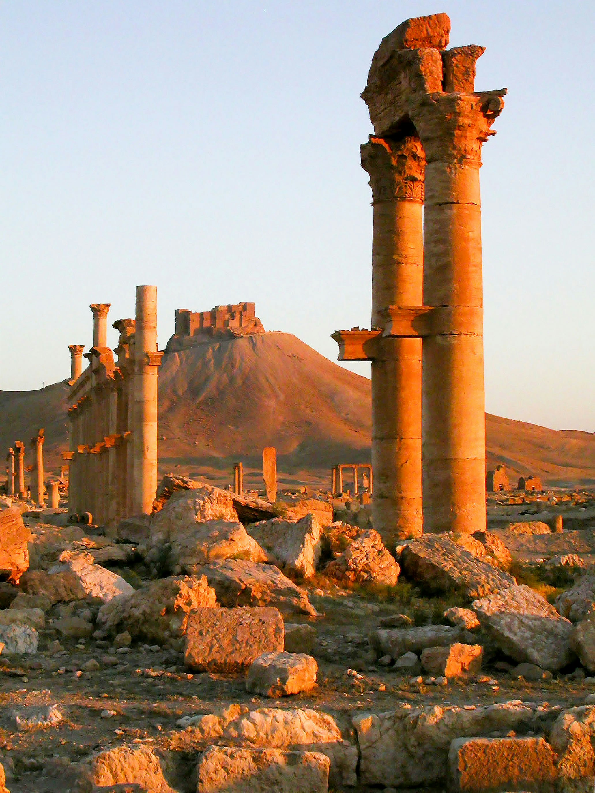 The ruins of the ancient city of palmyran photo – Free Palmyra Image on ...