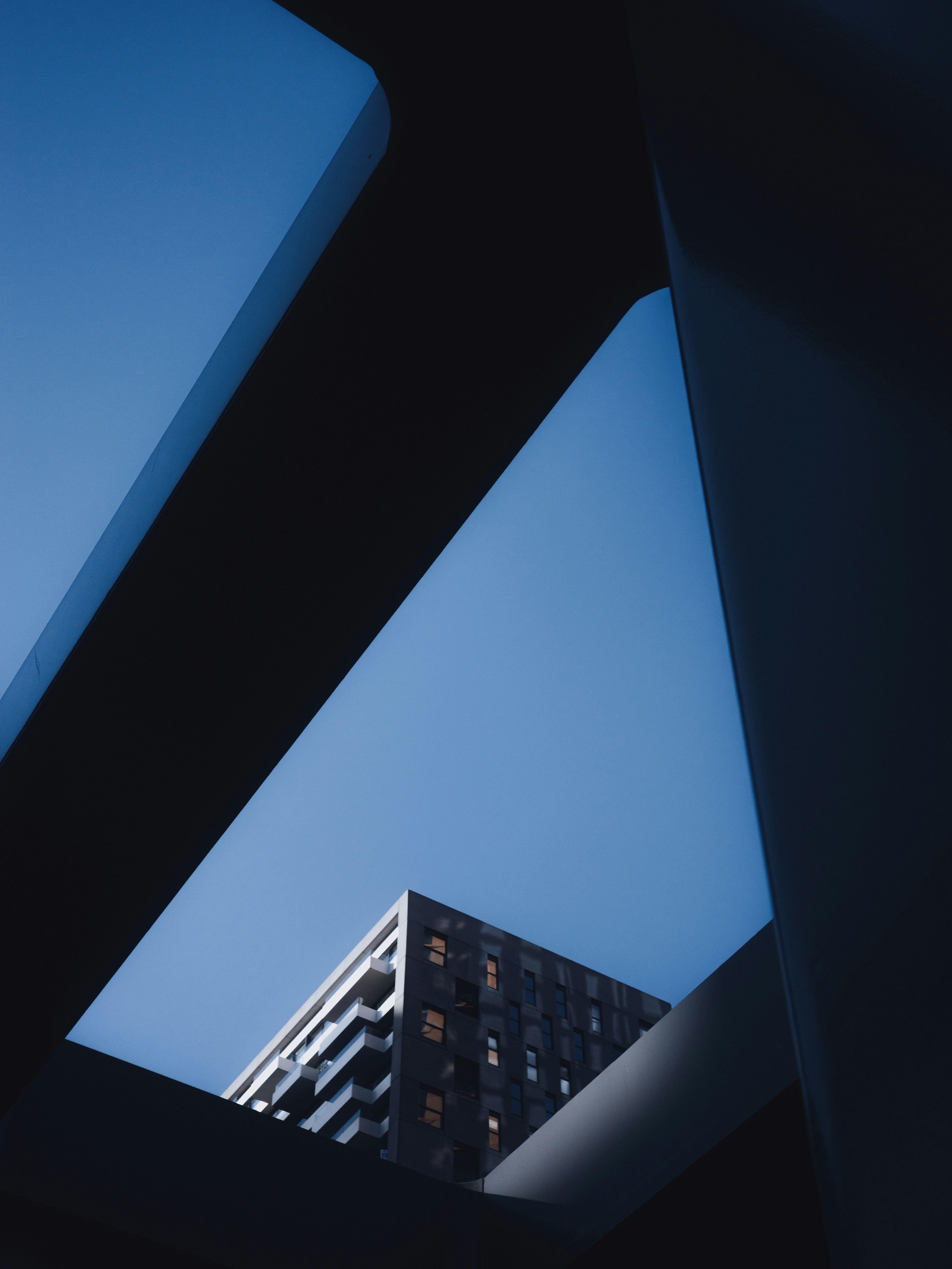 A view of a tall building from below photo – Free Роттердам Image on ...