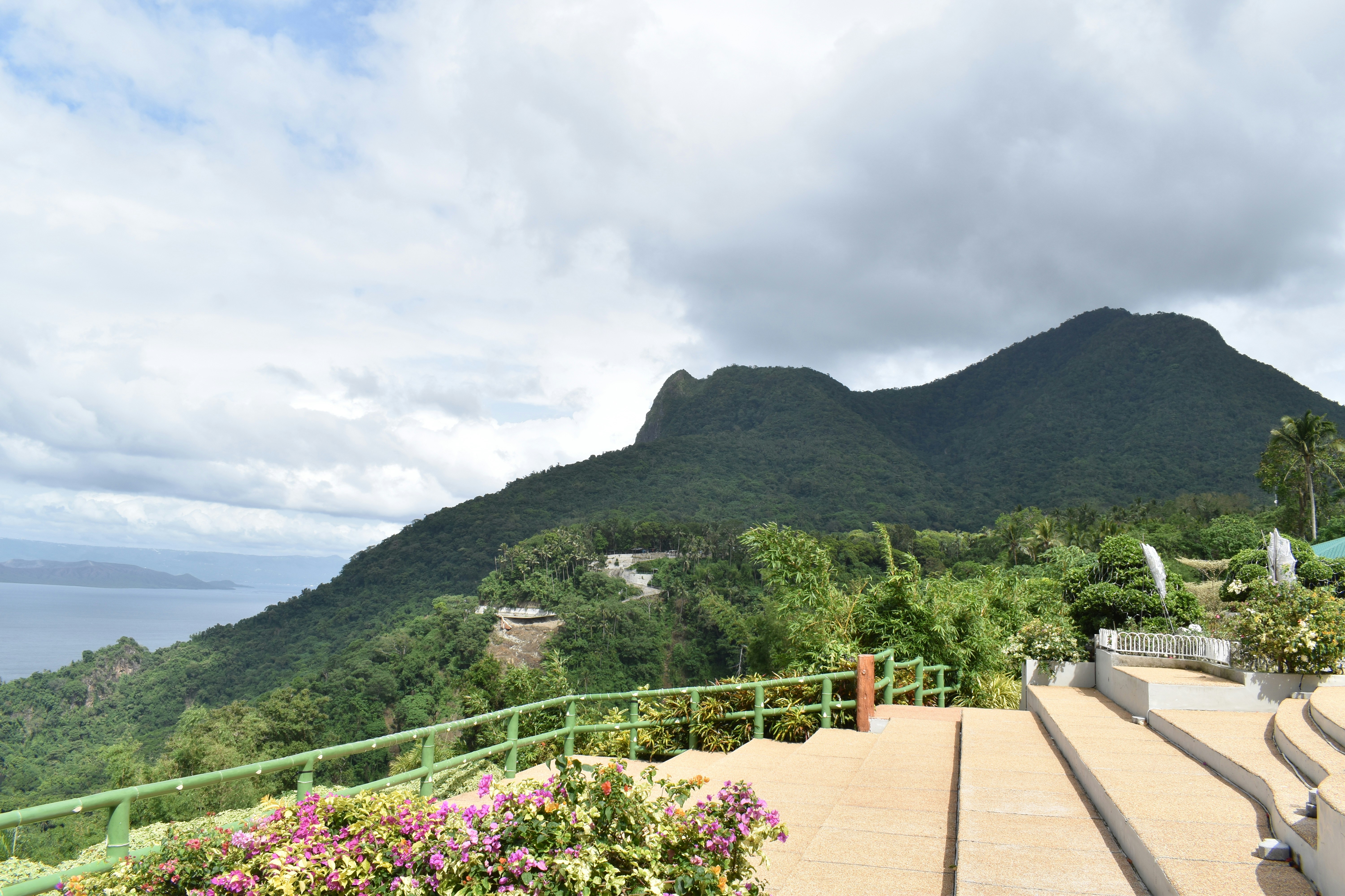 A view of the mountains from the top of a hill photo – Free Nature ...
