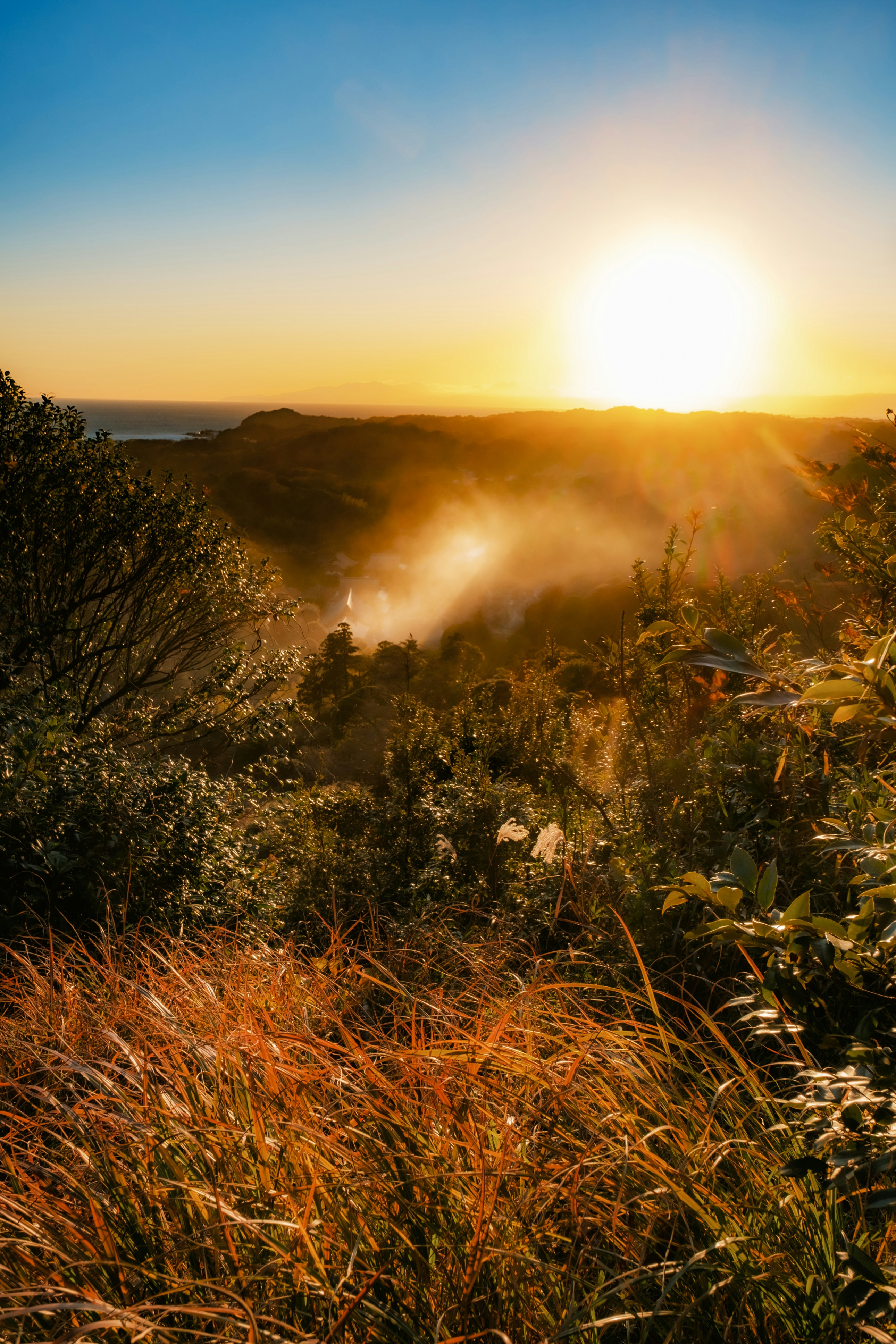Sunlight Over The Hills