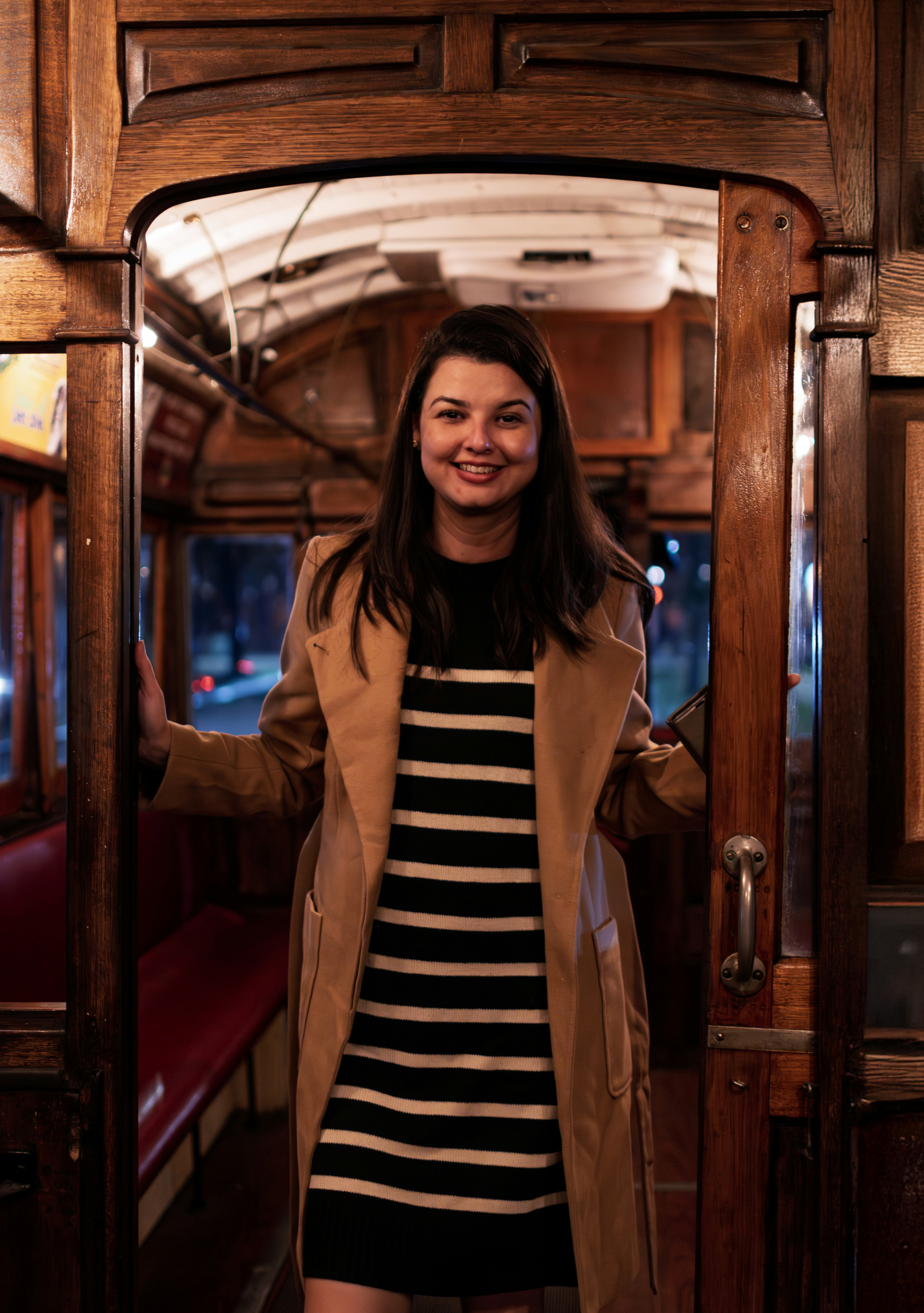 Evening Ride in a Vintage Tram