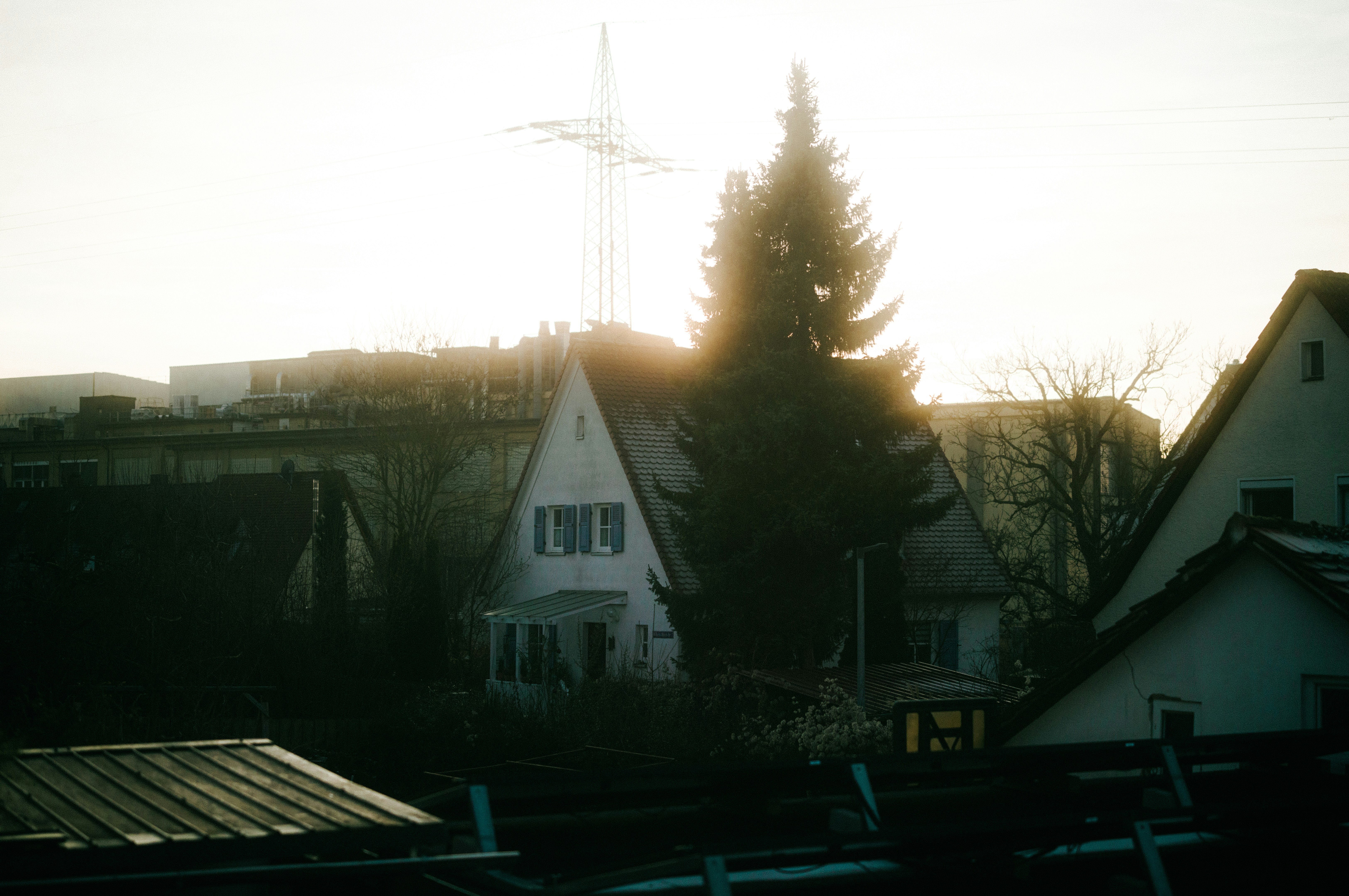 A view of a house from a distance photo – Free Old Image on Unsplash