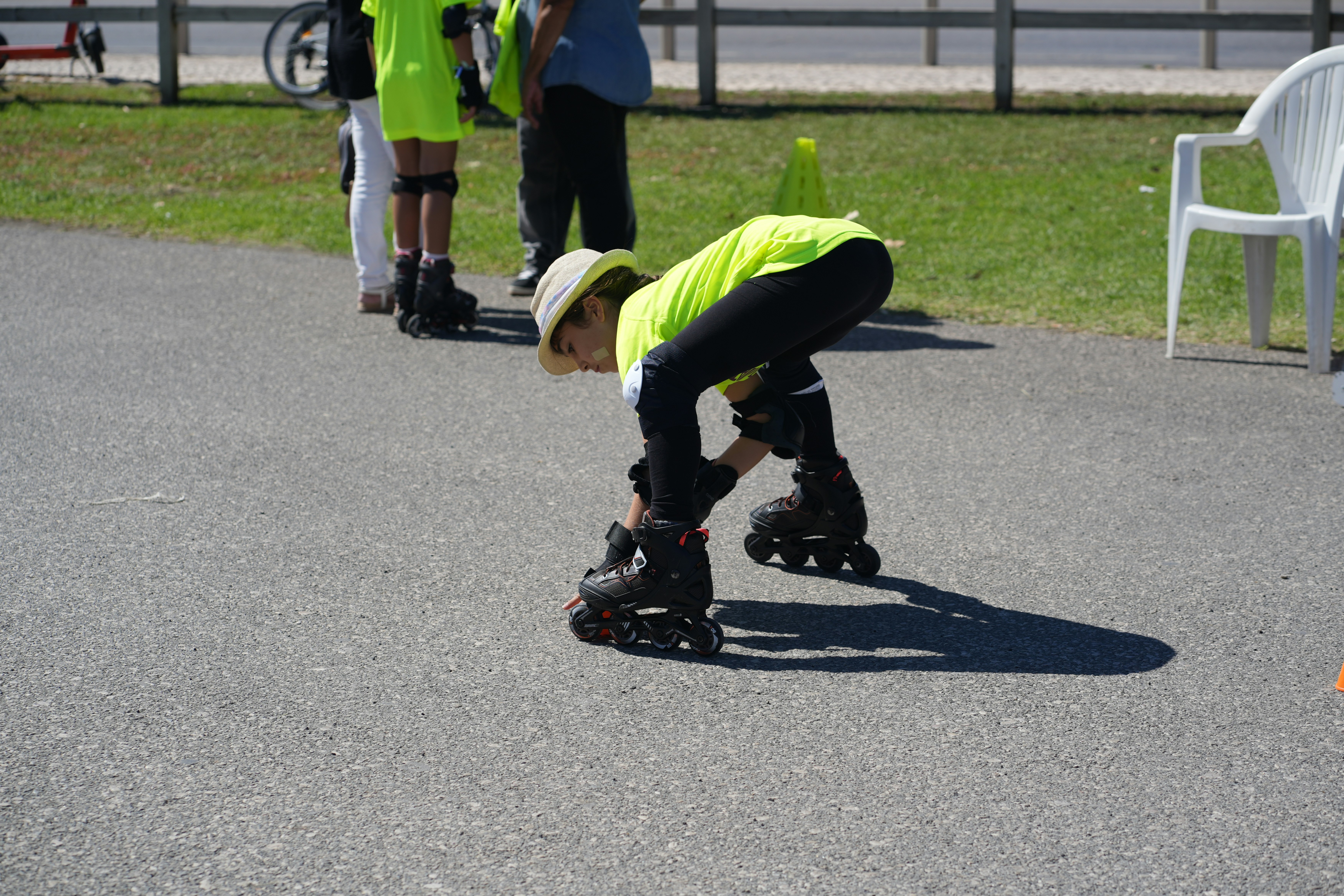 A person riding a skateboard down a street photo – Free Skating Image ...