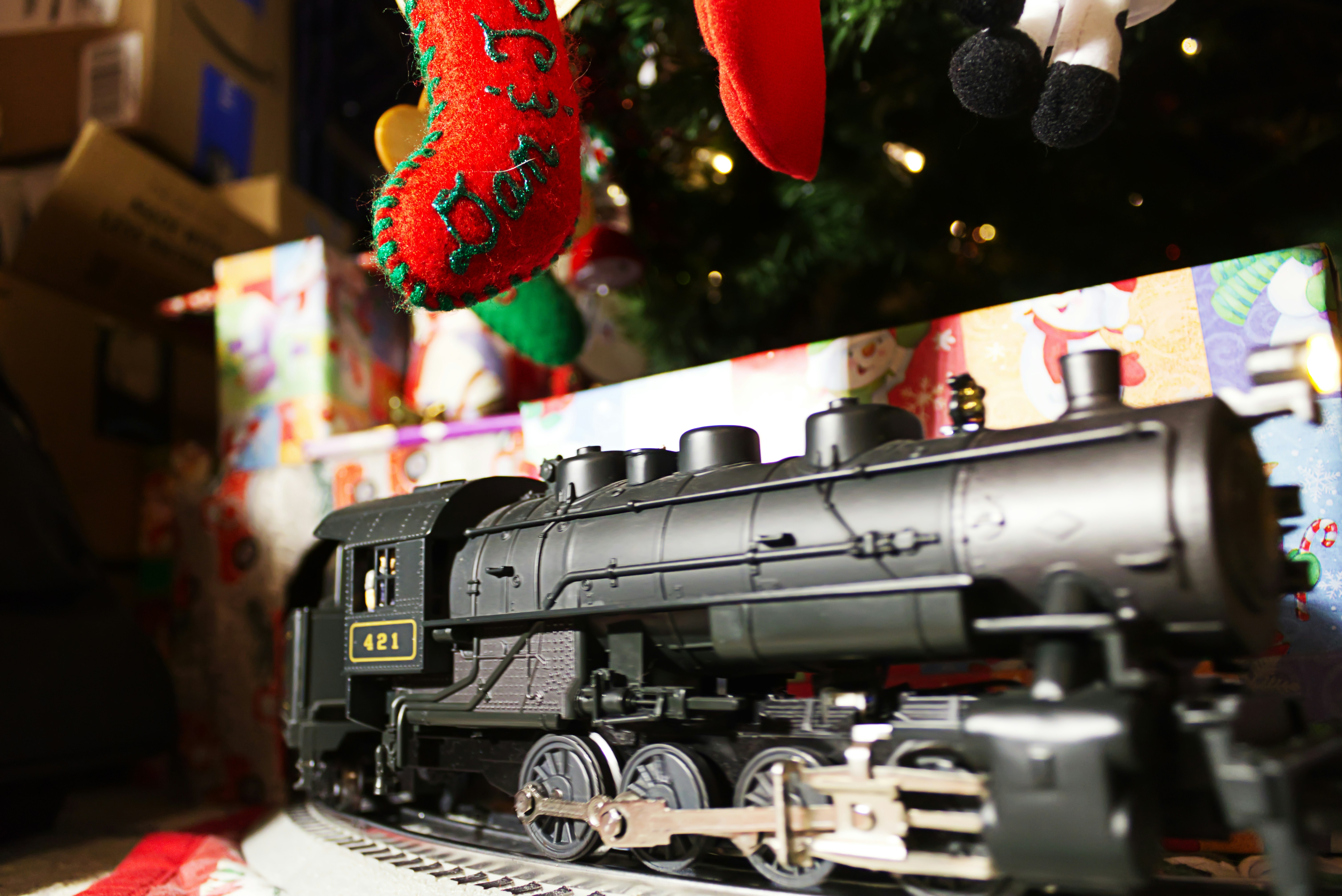 Live Steam under the Christmas Tree