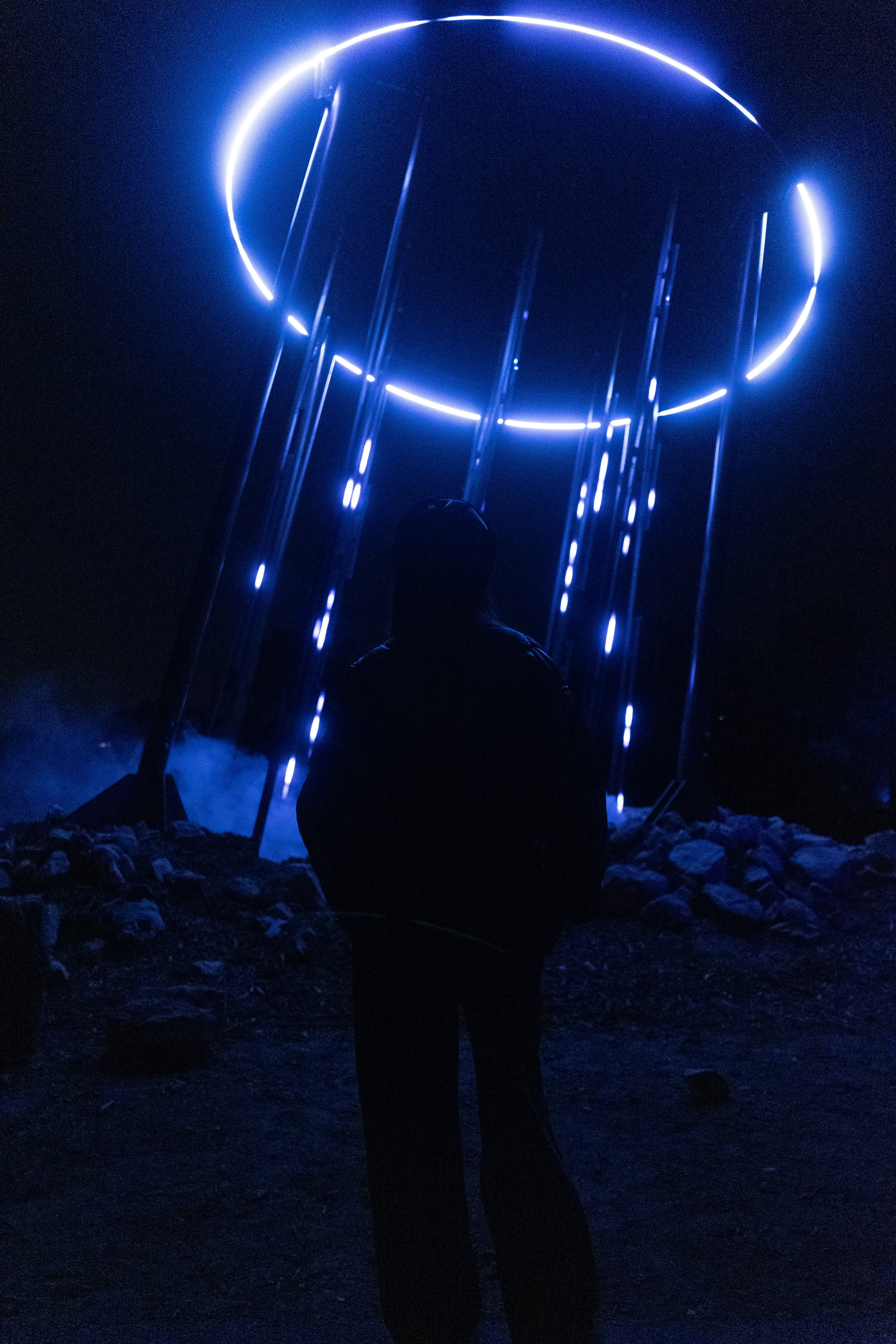 Enigmatic Glow in the Night