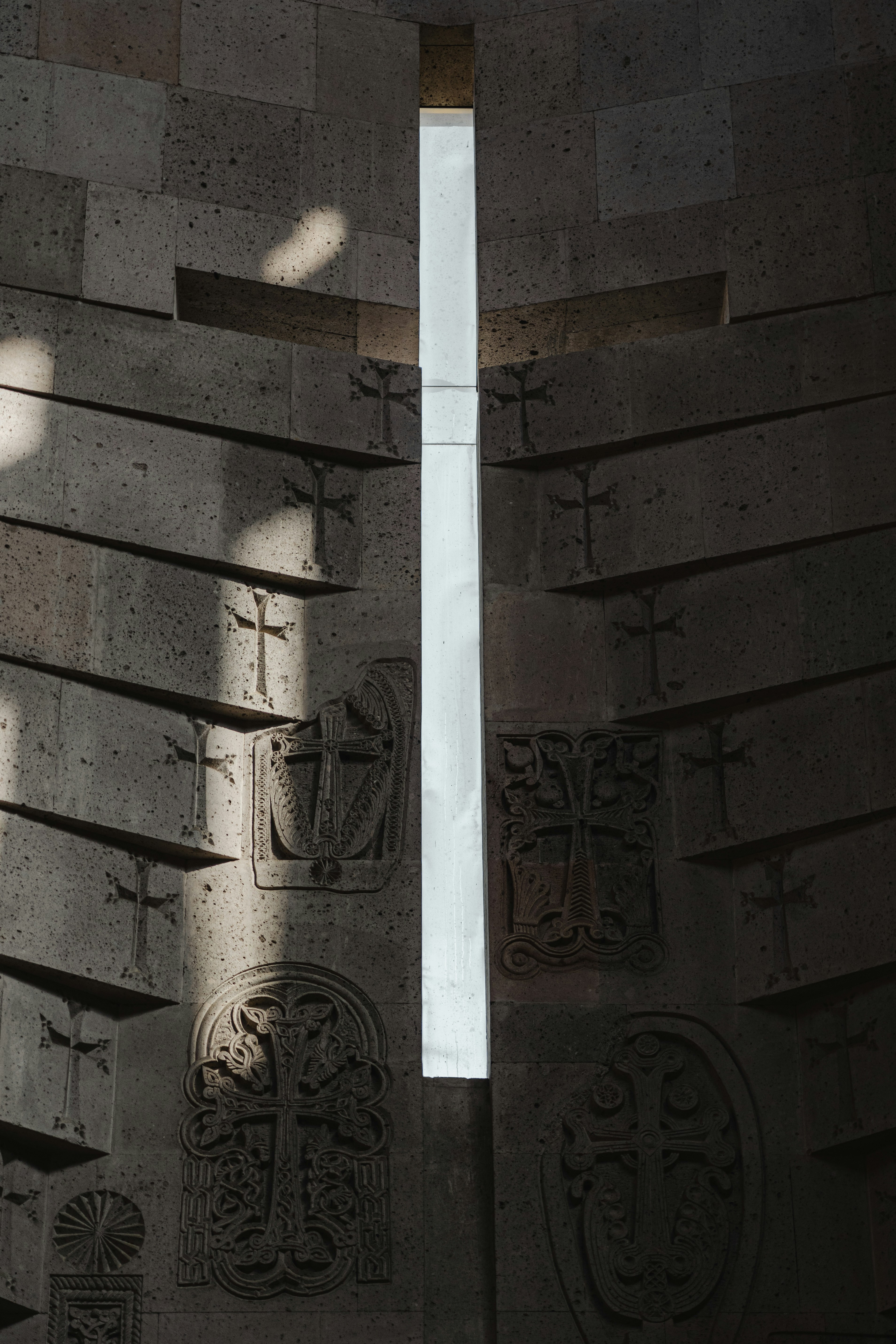 Dawn Through a Heraldic Slit