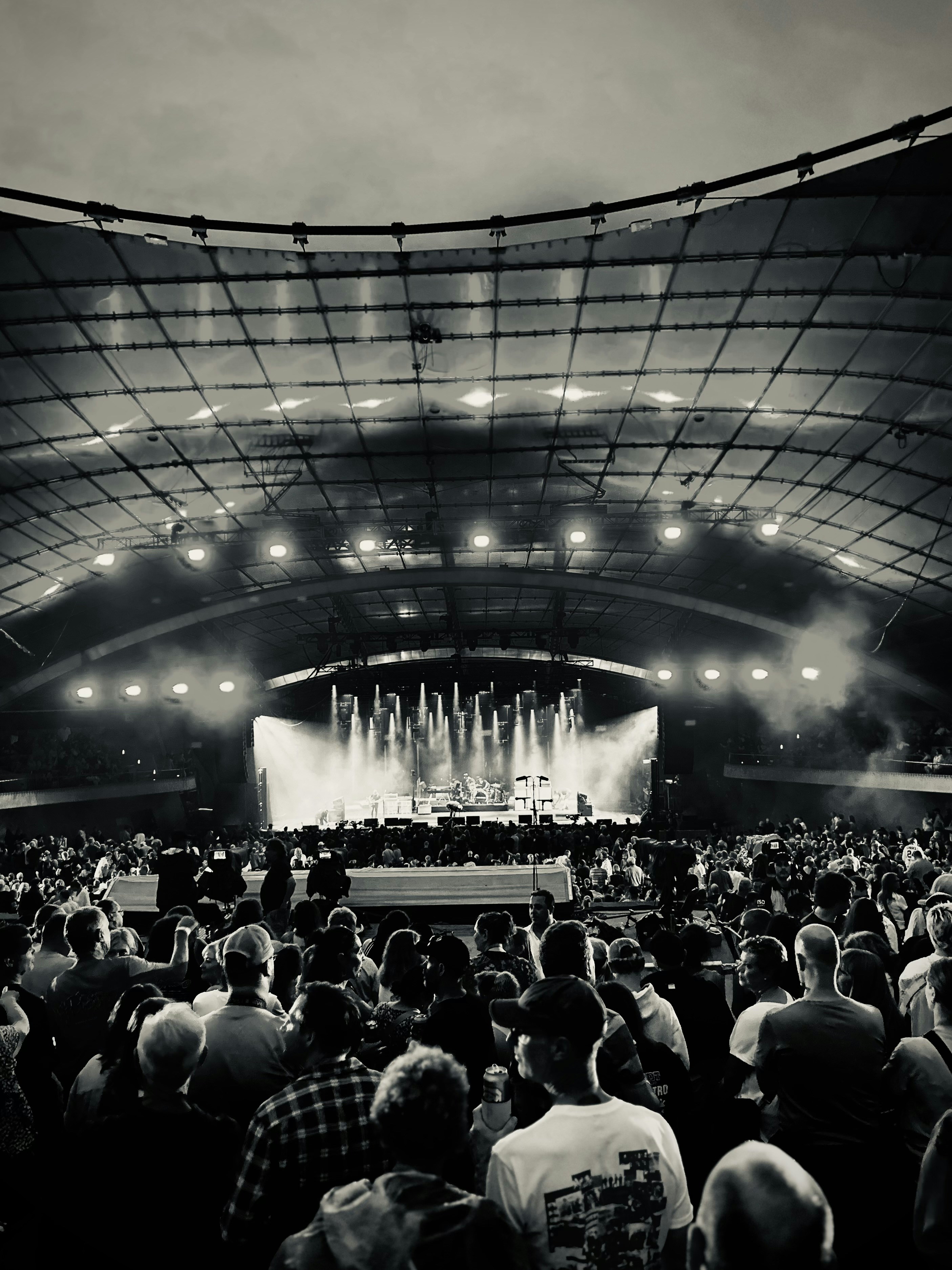 A large crowd of people in a stadium photo – Free Sidney myer music ...