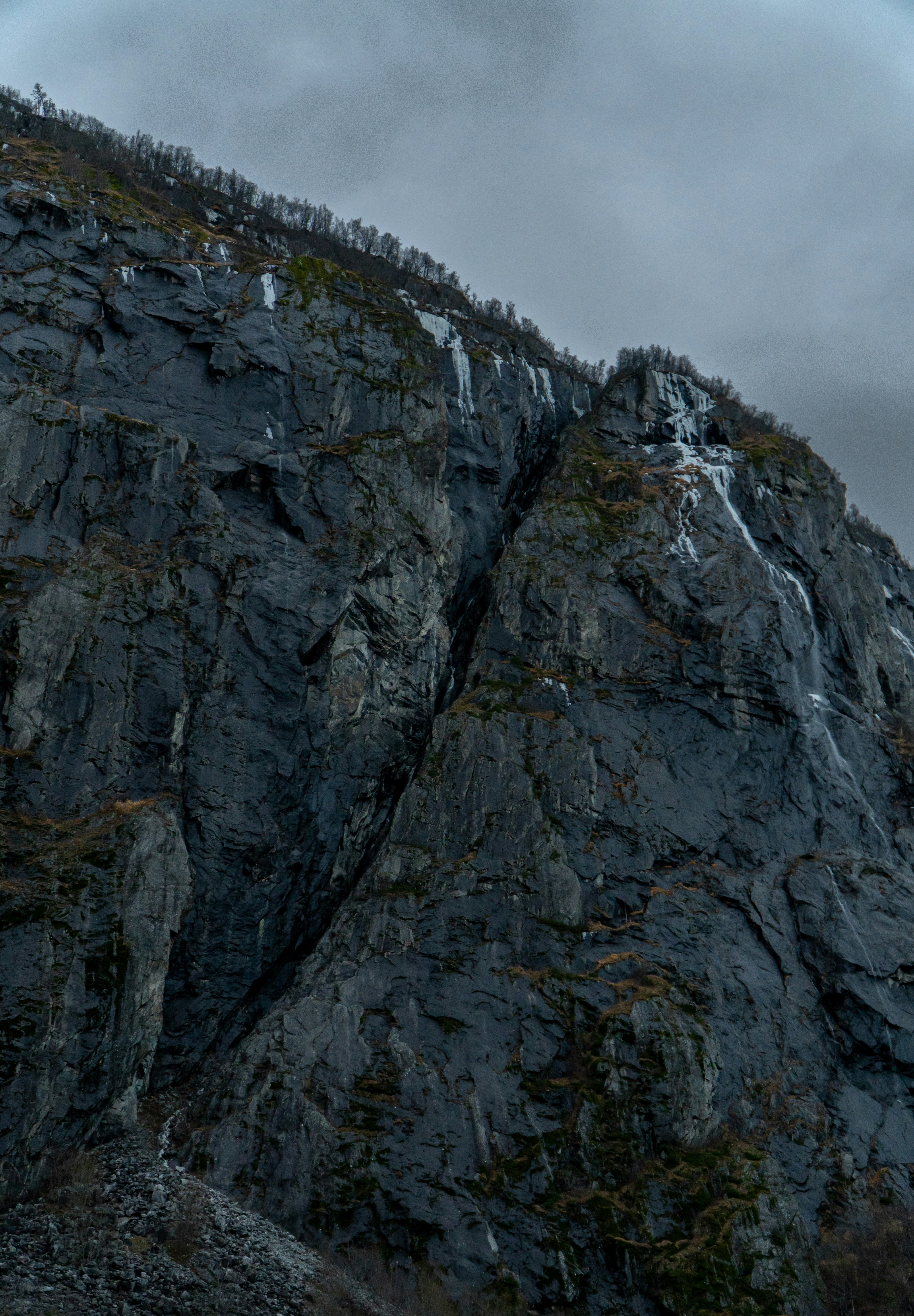 Whisper of Water Along a Granite Backbone