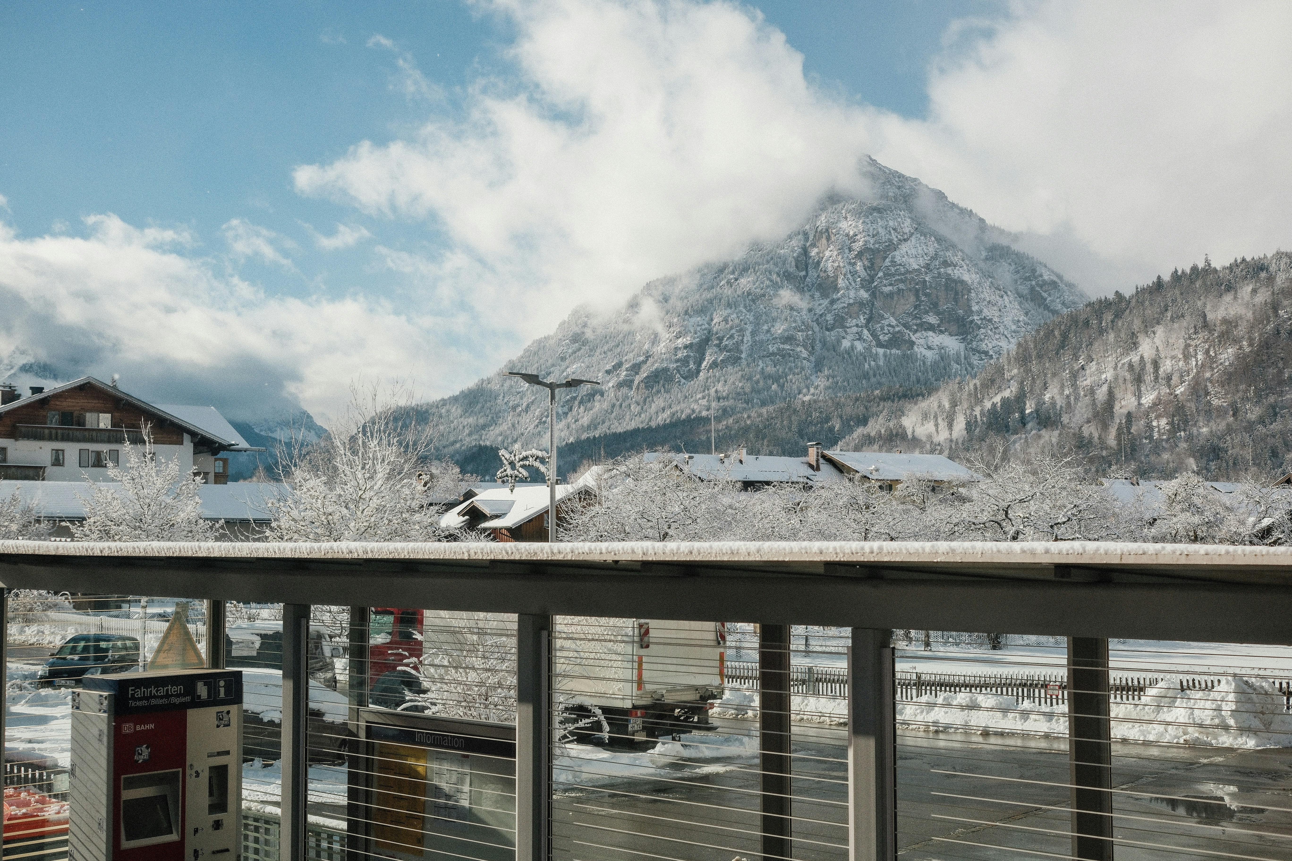 Summit in the Clouds: a Winter Balcony Overlook