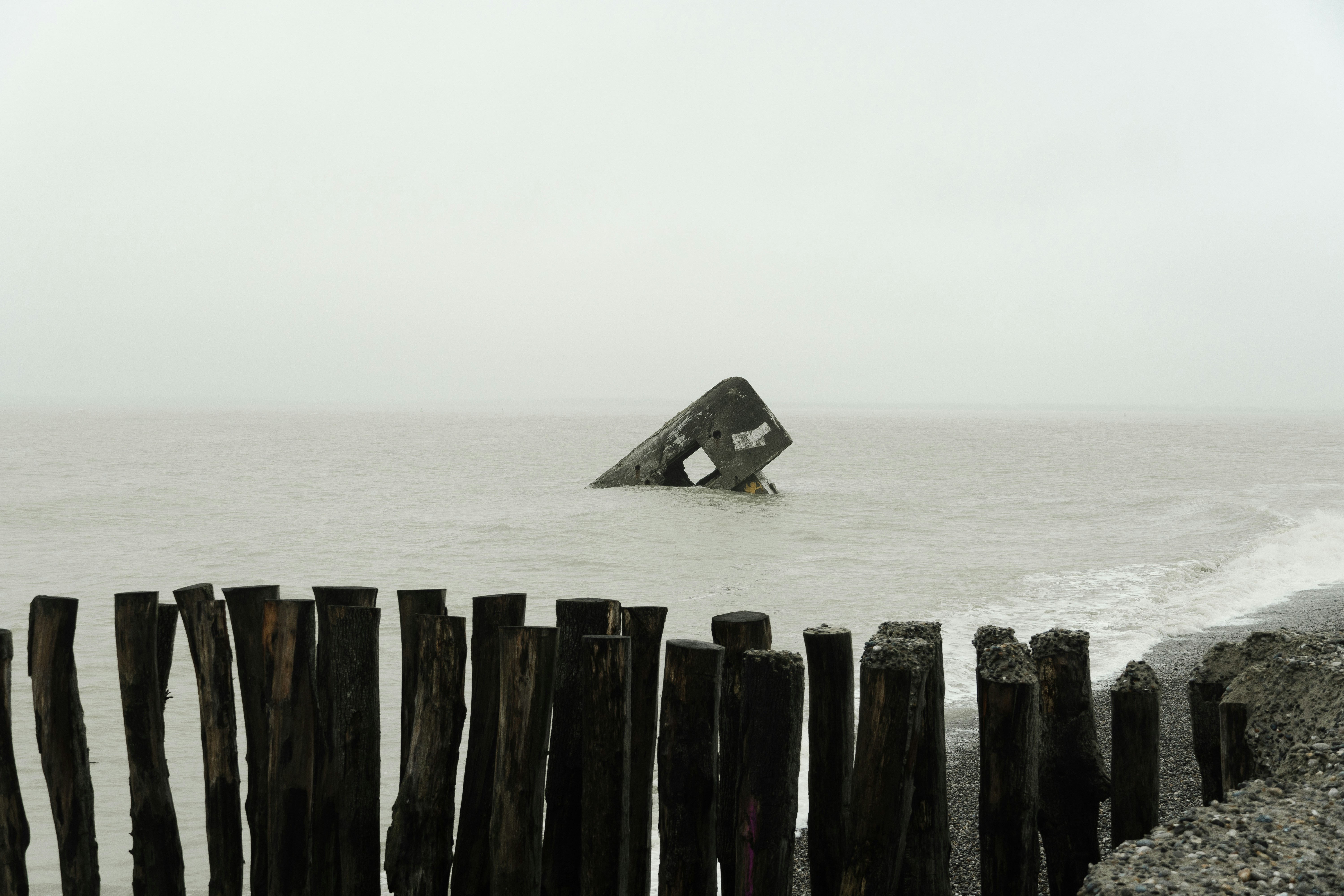 Forgotten Structure Amidst the Waves