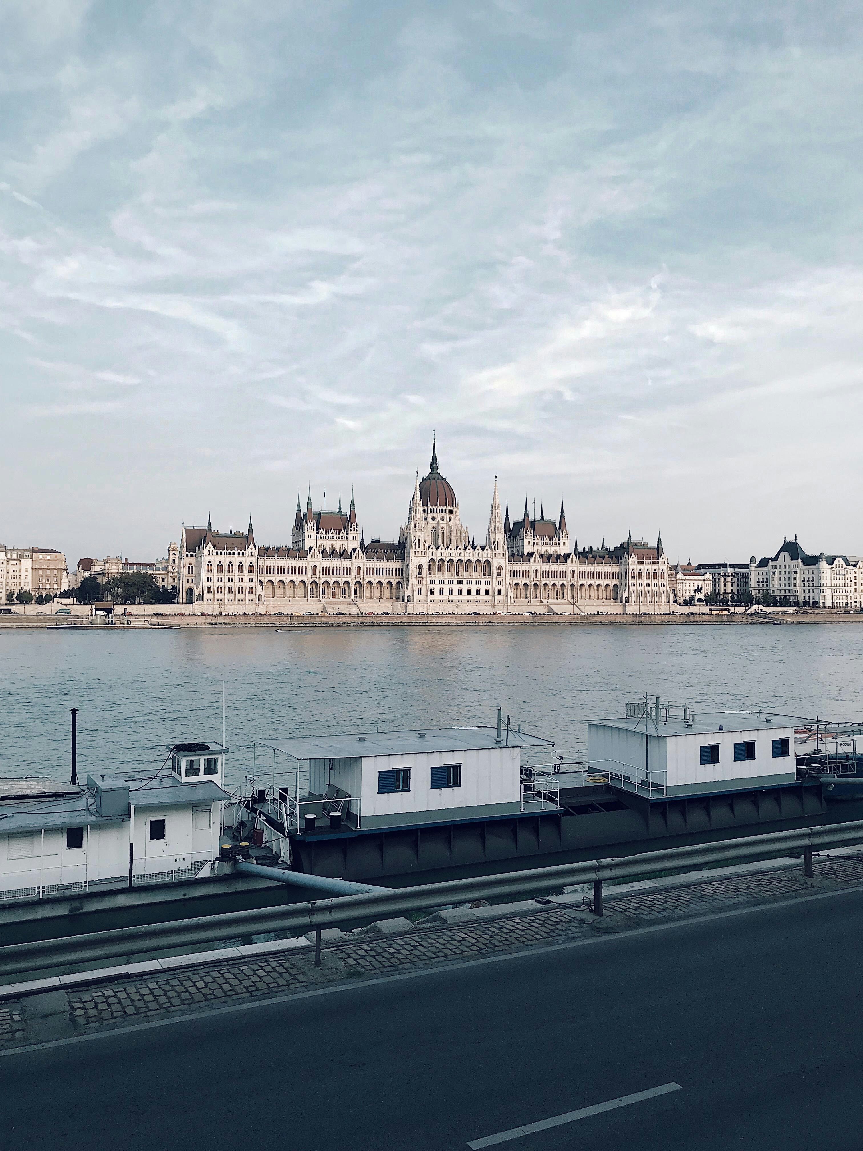 Danube Horizon: Budapest Parliament Across Calm Waters