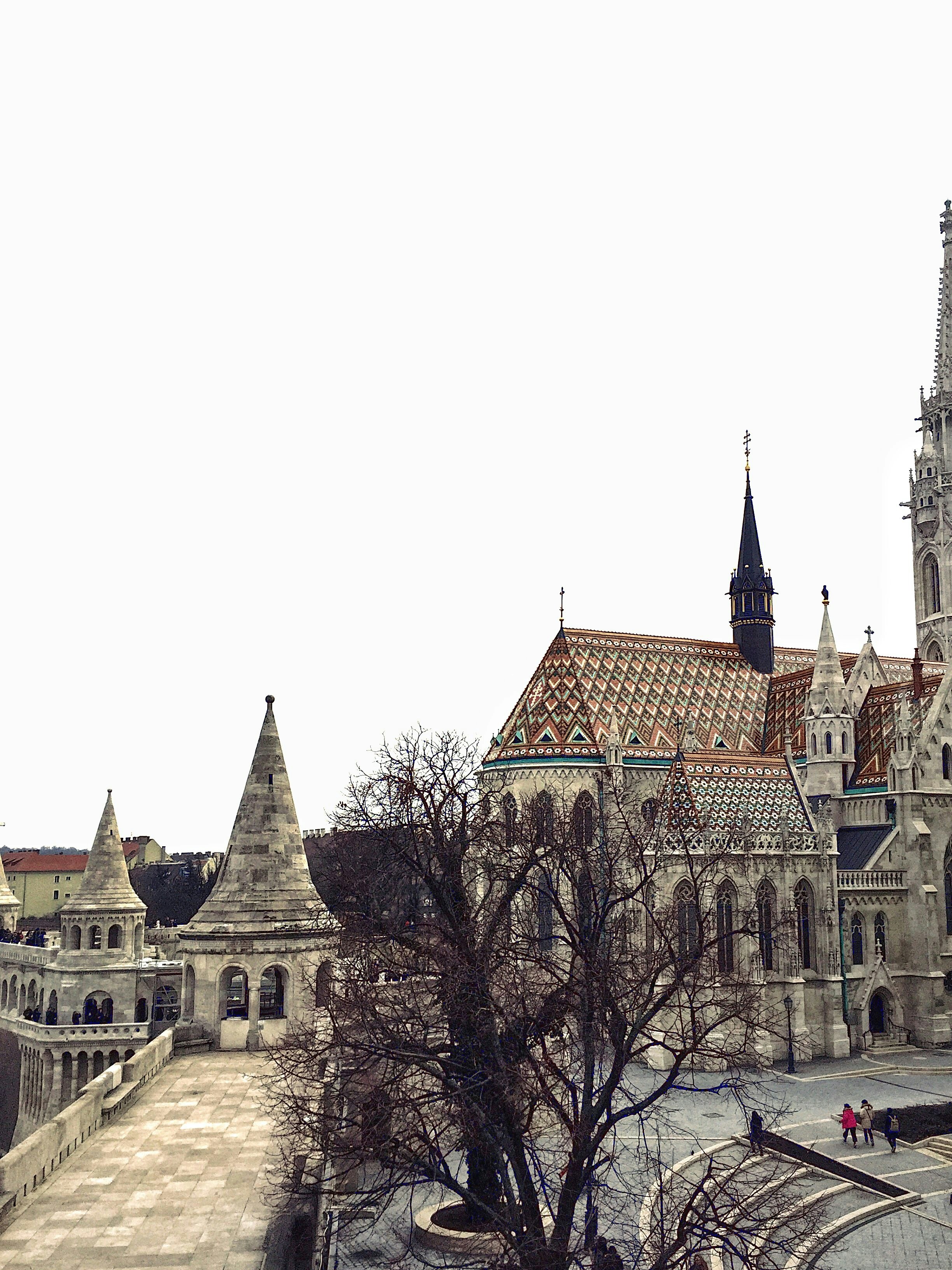 A large building with a clock tower on top of it photo – Free Budapest ...