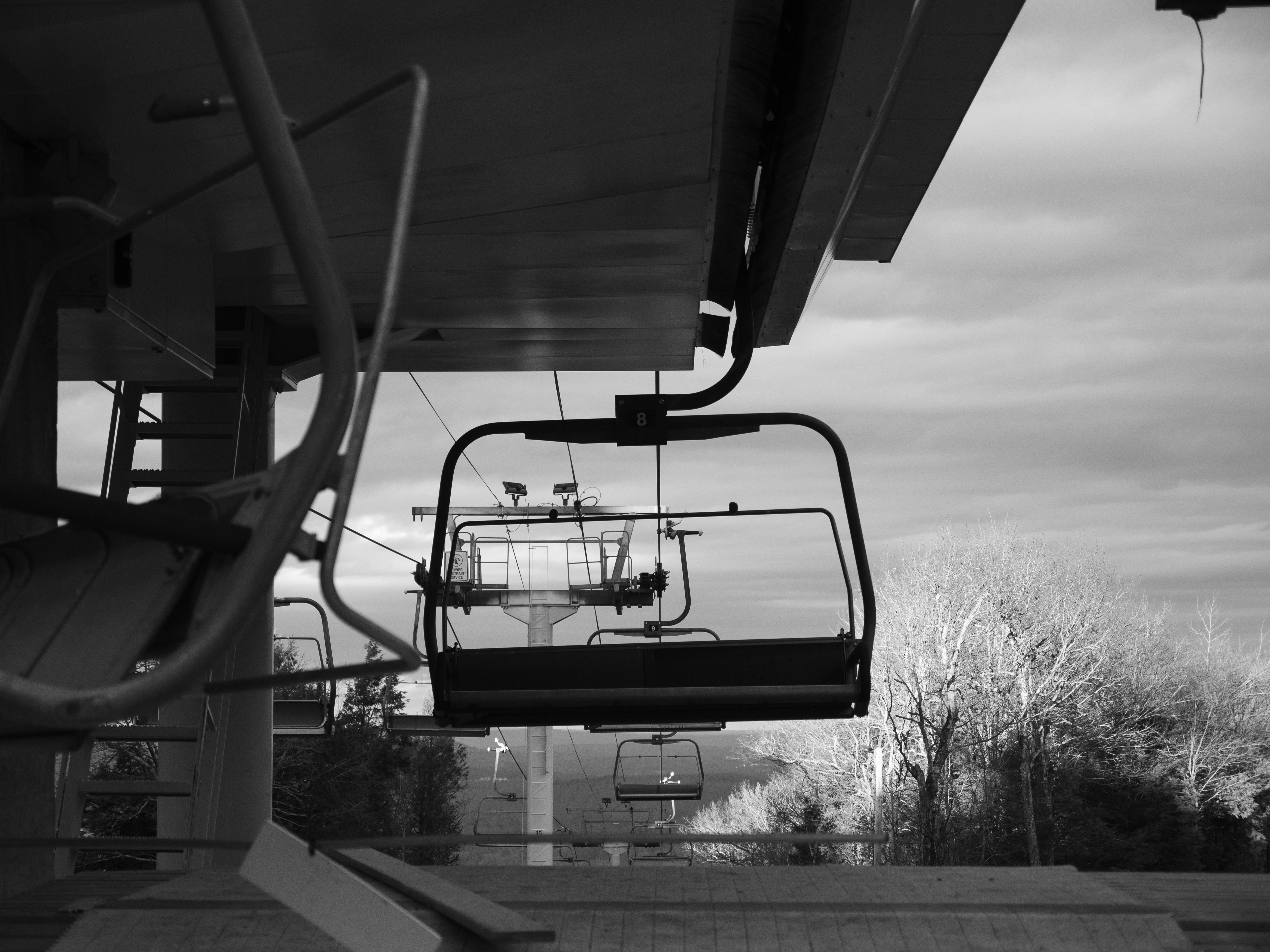 Silent Descent: The Unused Chairlift
