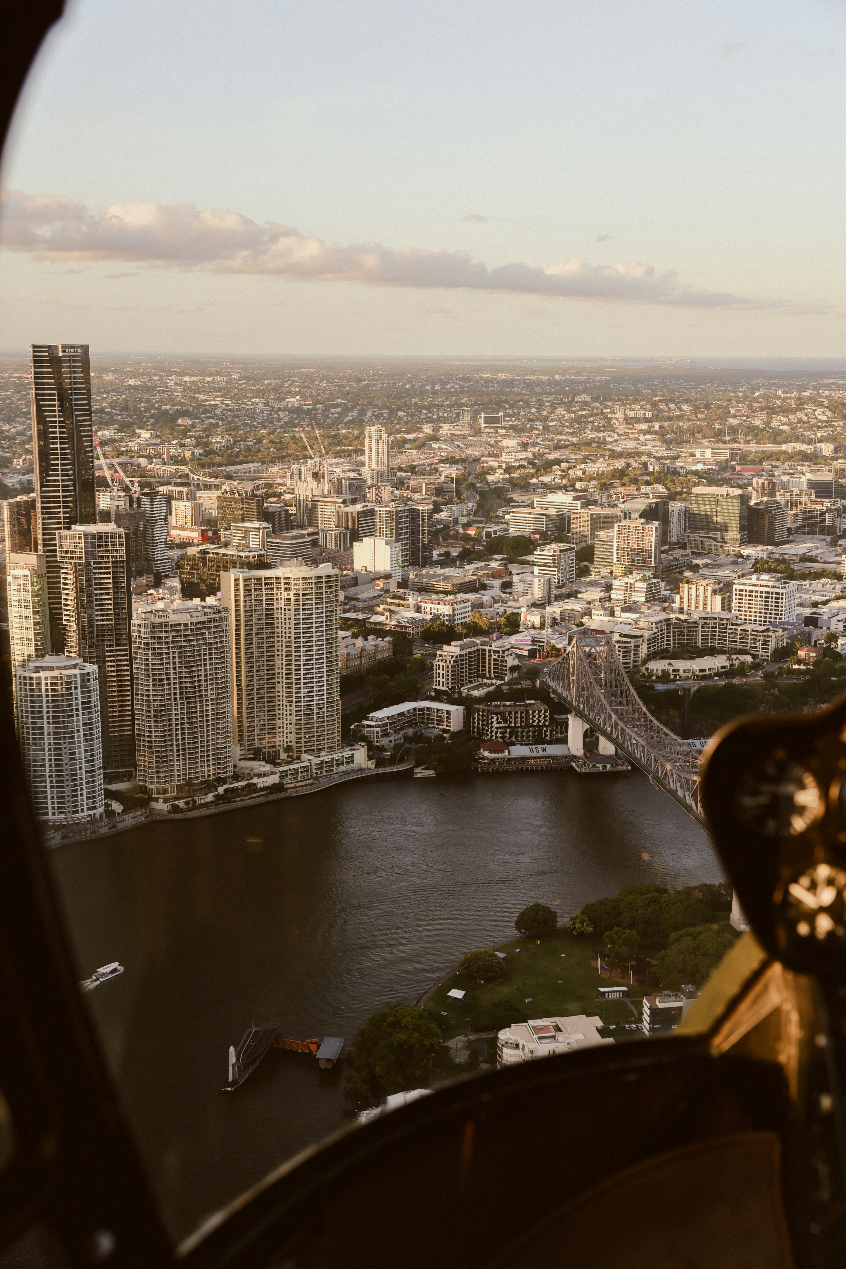 Urban Tapestry: Aerial Perspectives of Brisbane