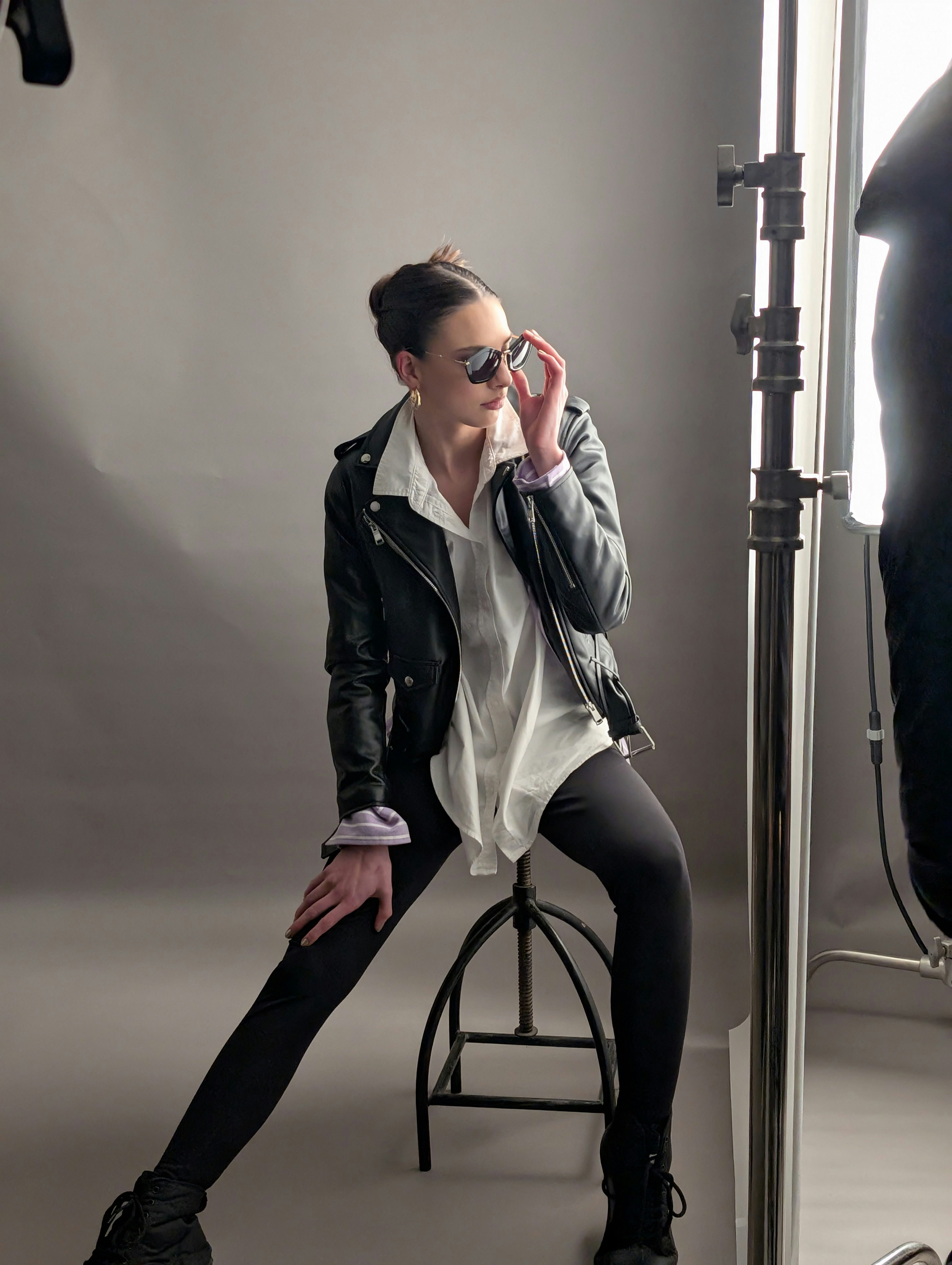 Urban Rebel: A Stylistic Studio Moment