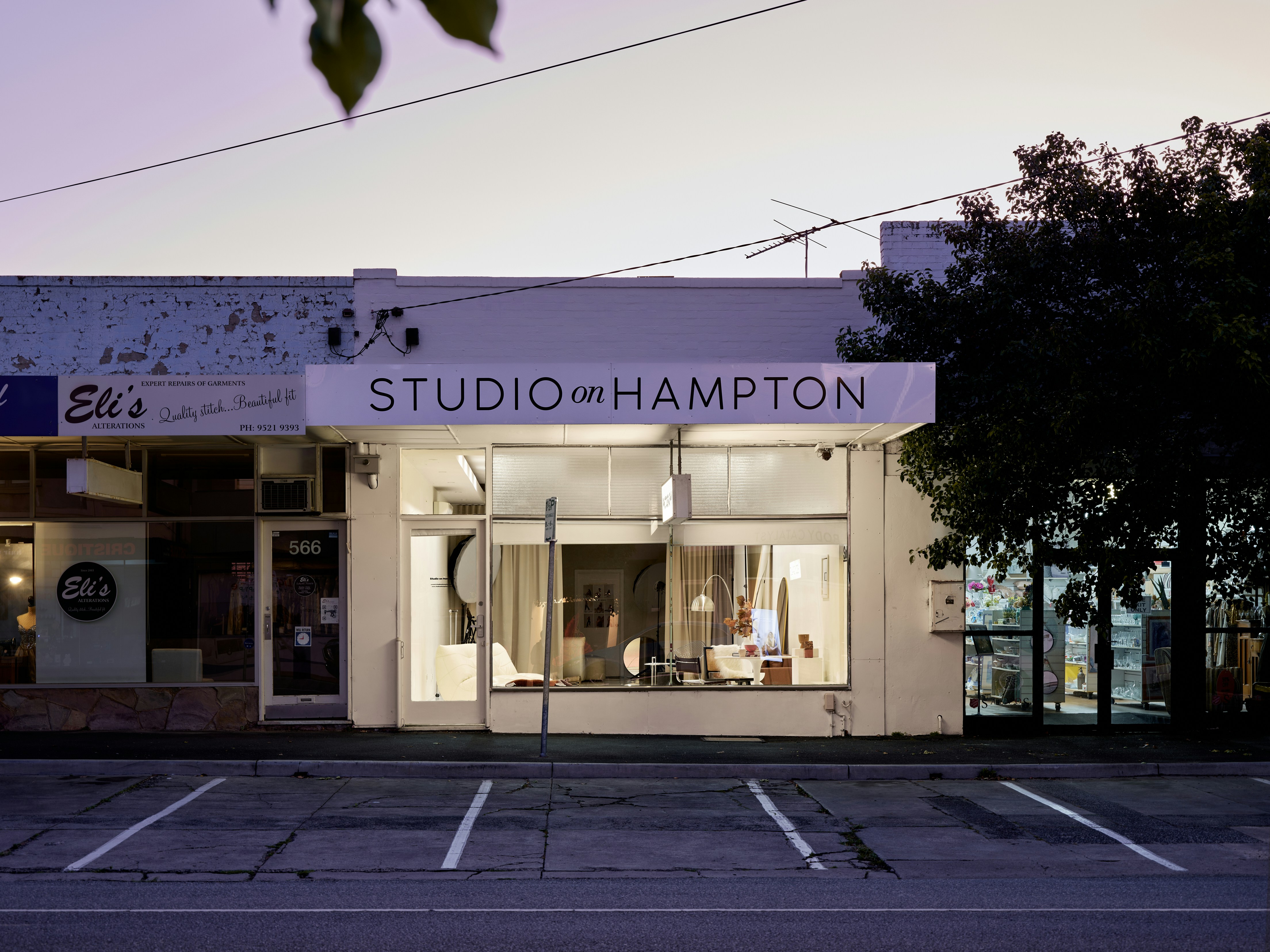 Evening Glow at Studio on Hampton