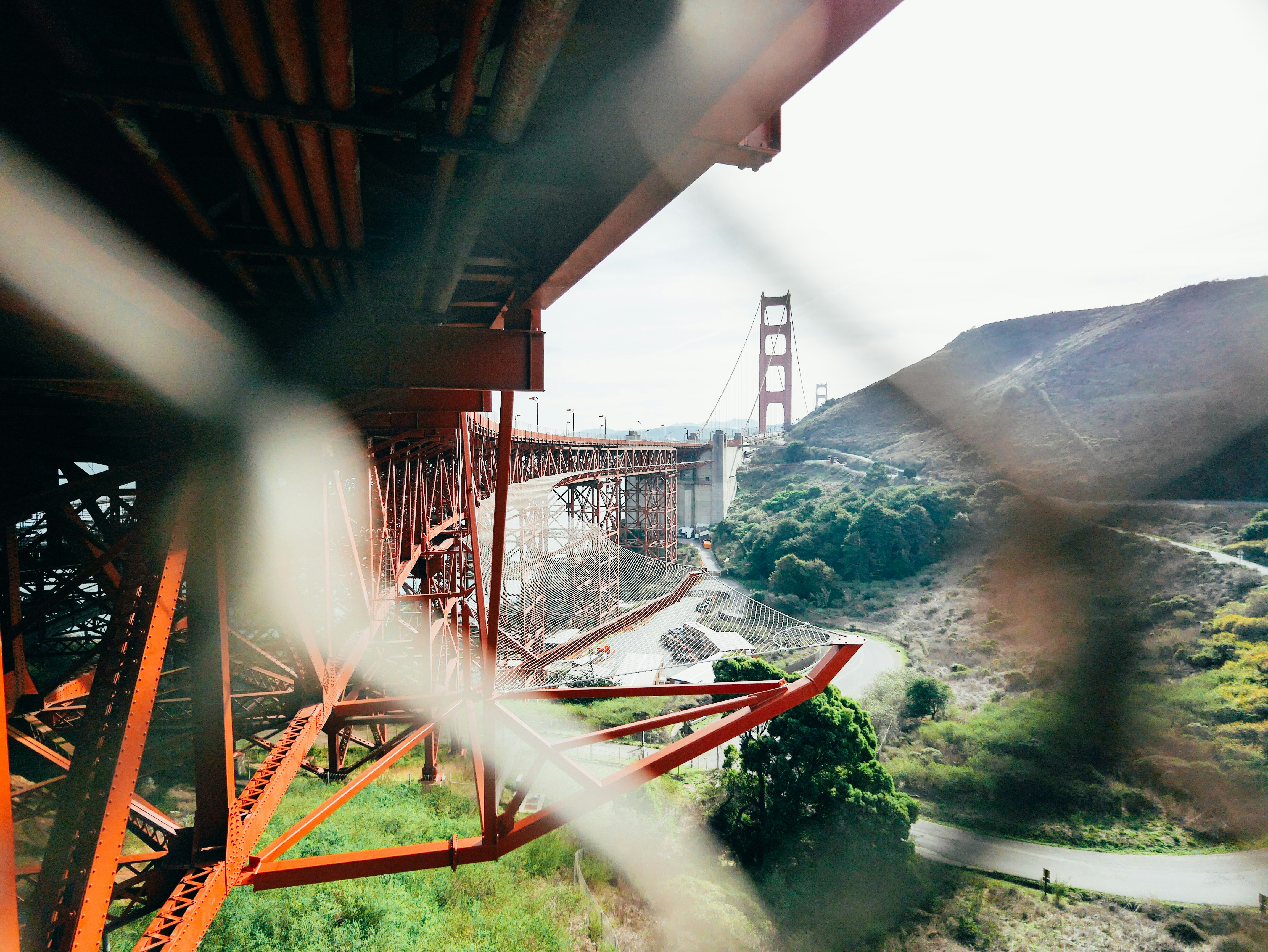 Cable Car Grotto: A Framing Glimpse Beneath the Golden Gate