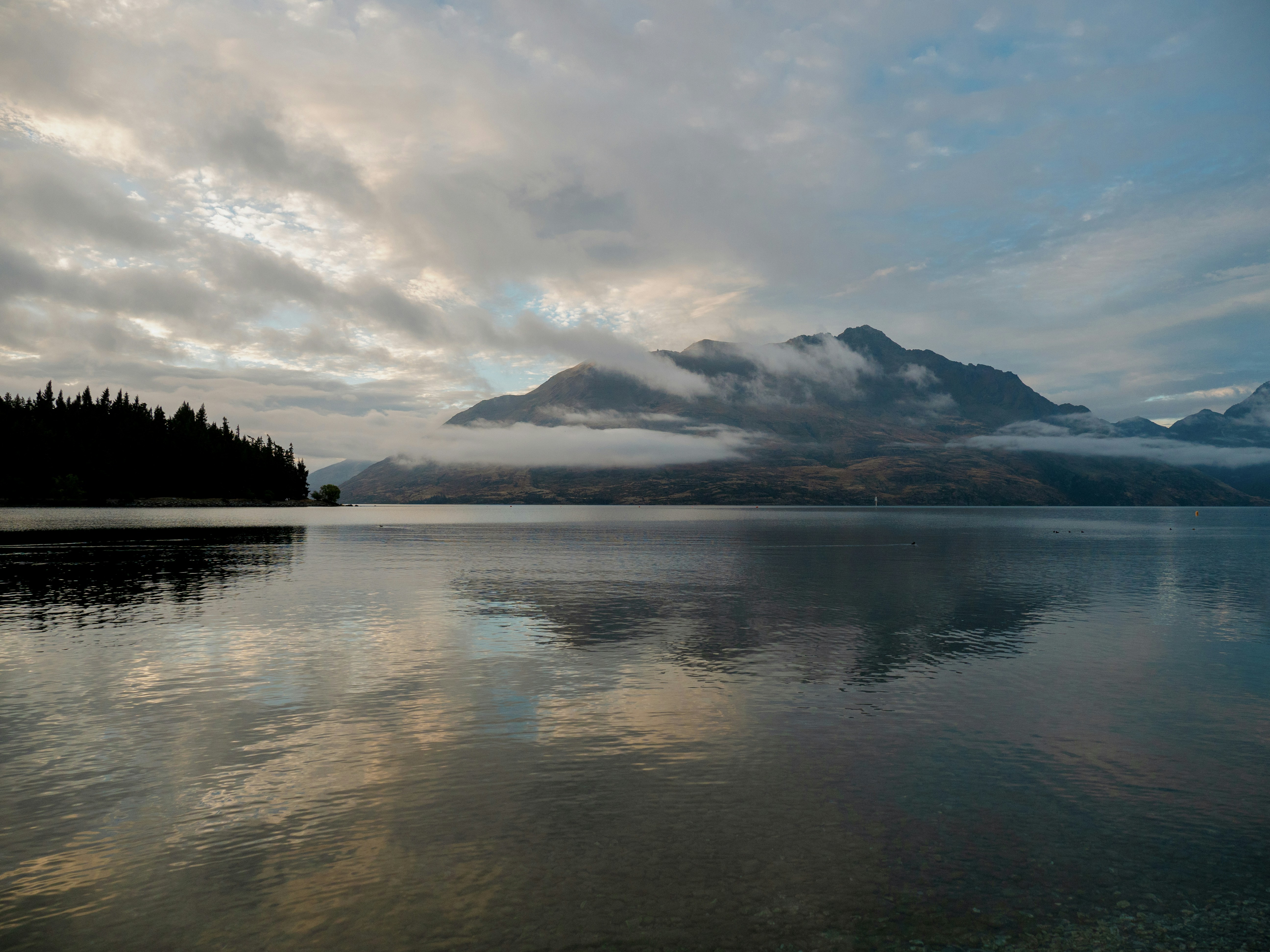Serene Reflections at Dawn's Edge