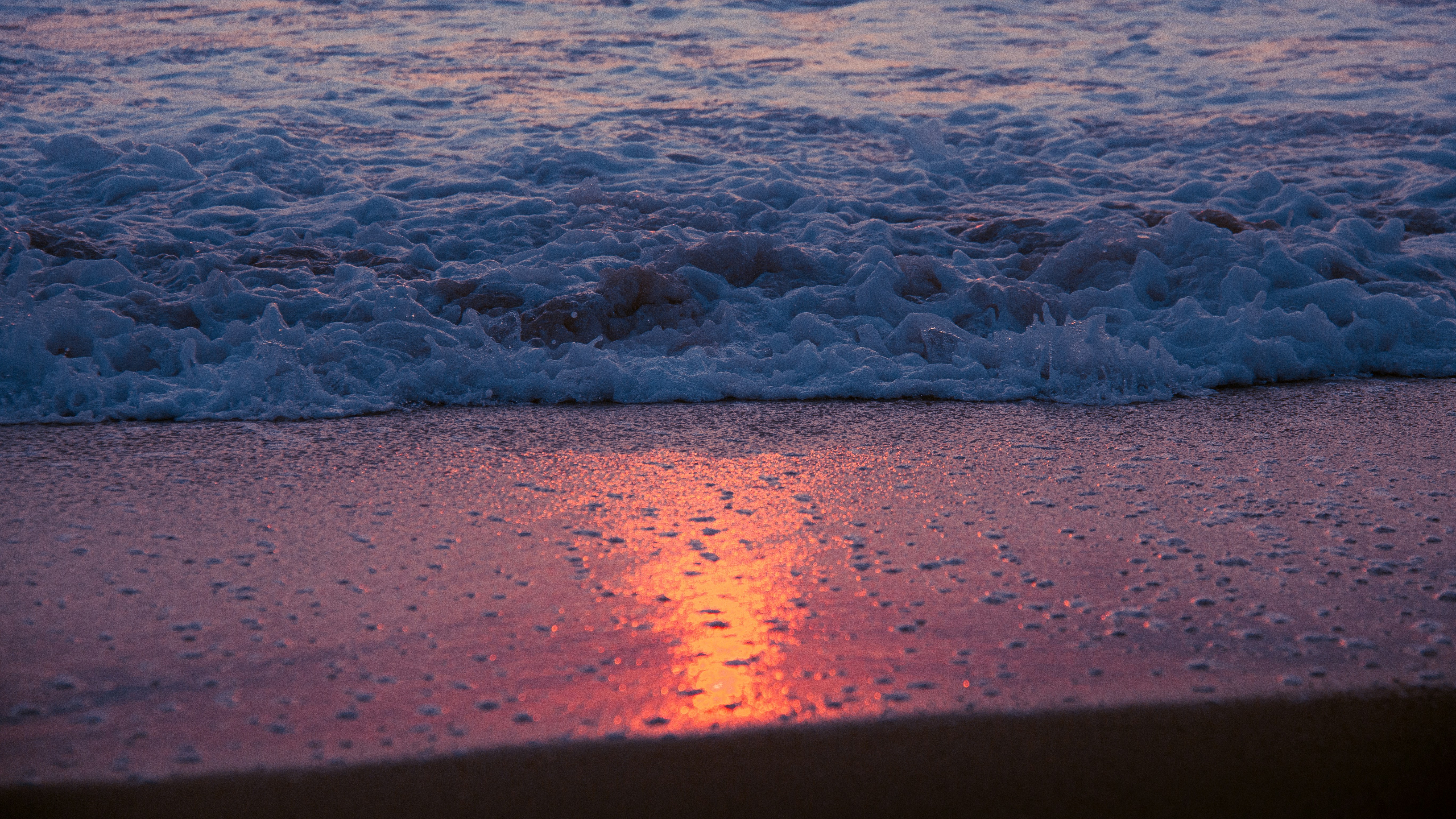 Twilight Reflection on Tidal Edge