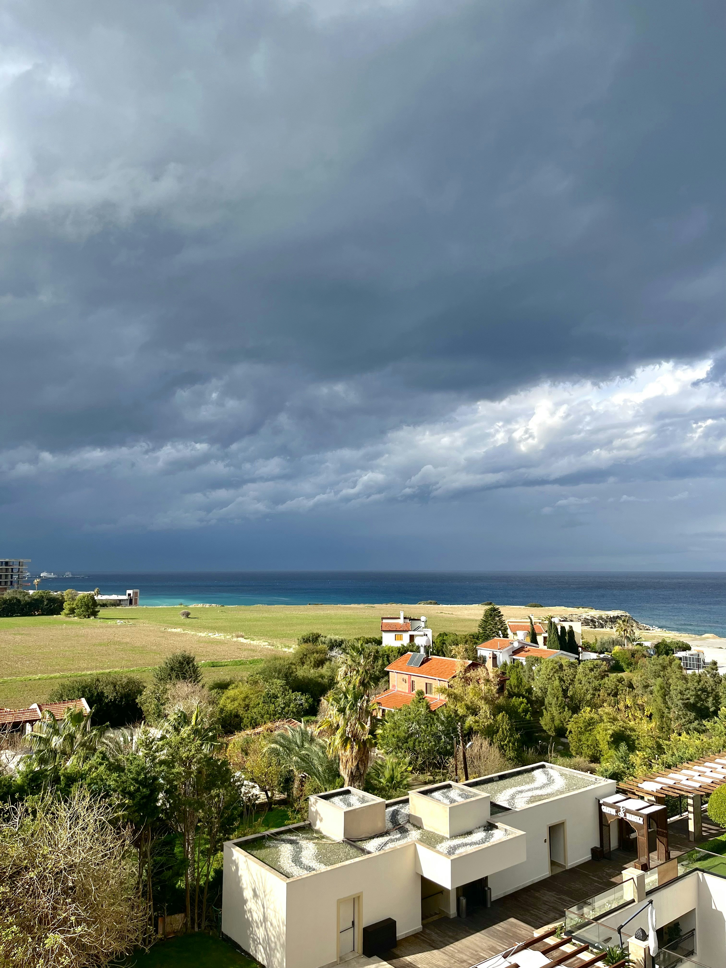 A view of the ocean from a high point of view photo – Free Kıbrıs Image ...