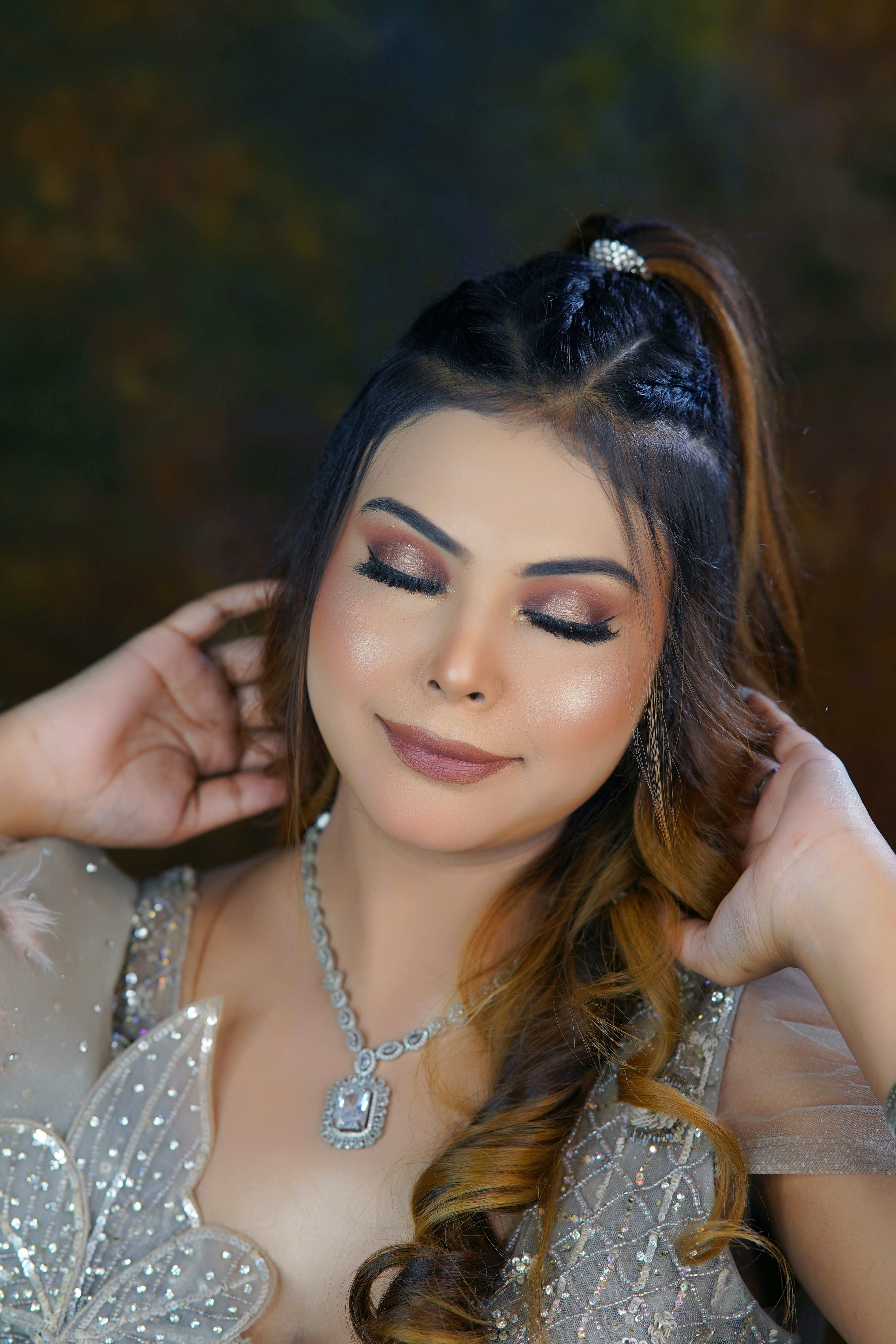 Quiet Glamour: A Portrait in Pearlescent Light.