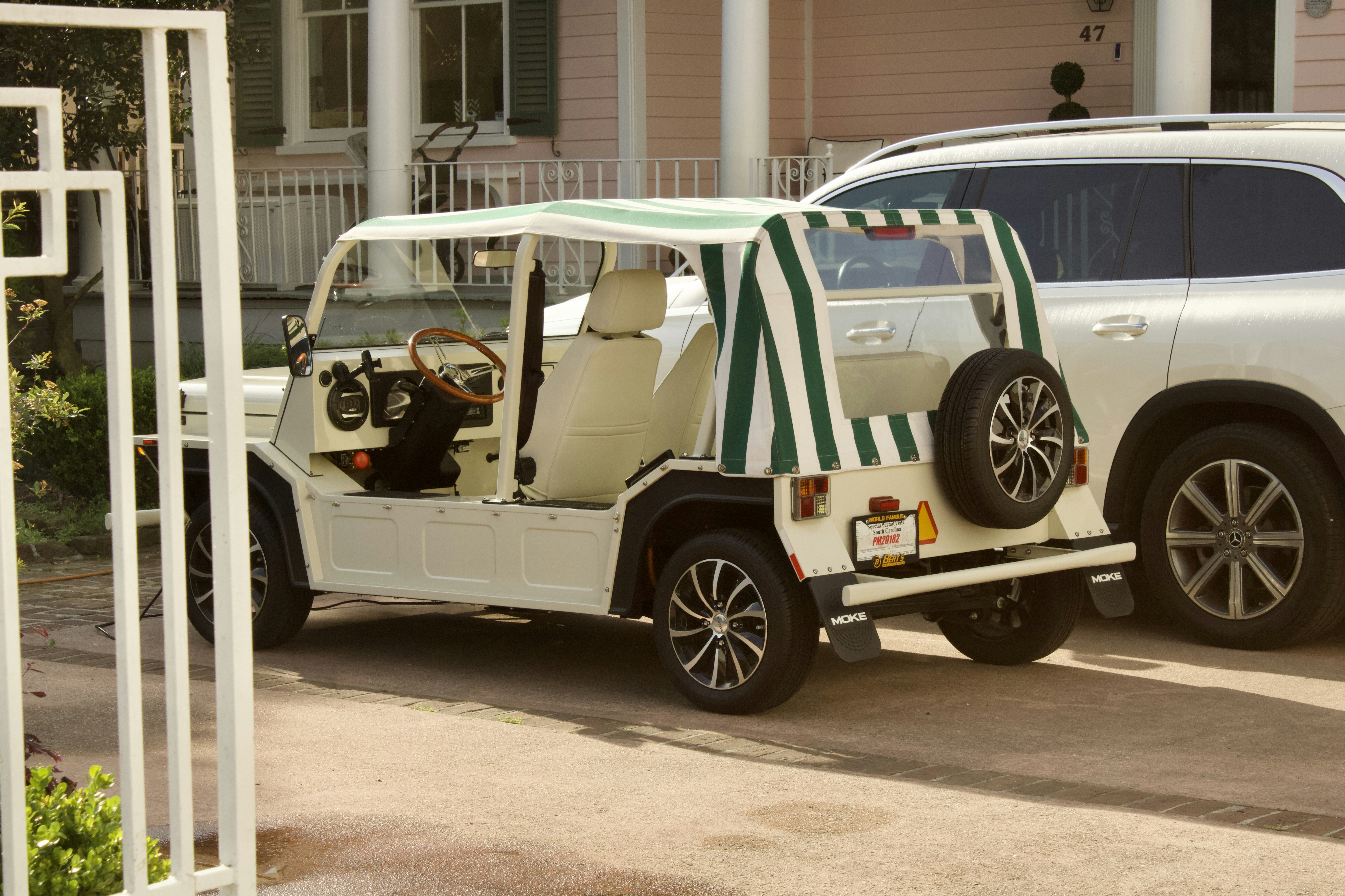 Retro Ride in Suburban Serenity