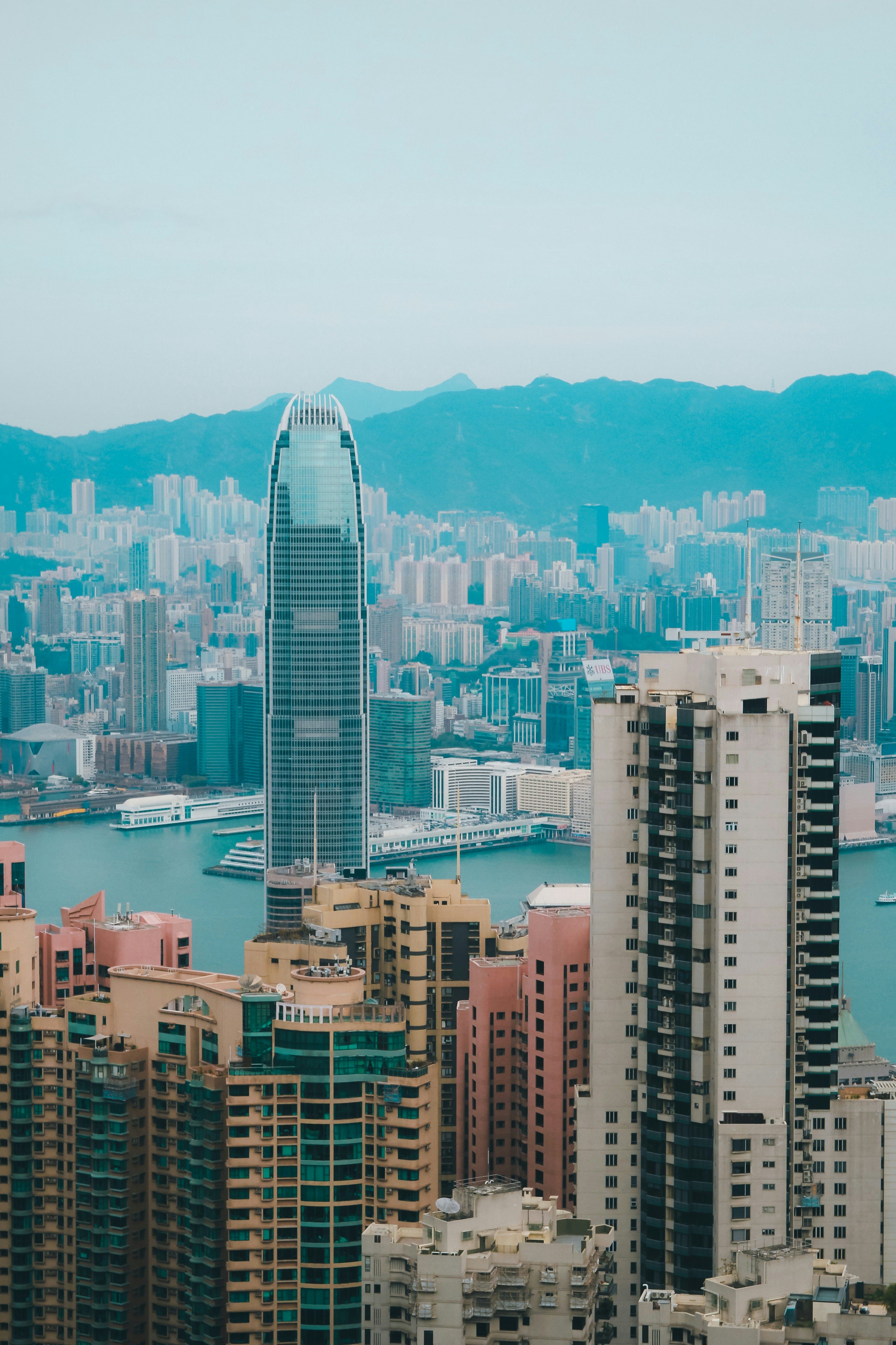 A view of a large city with tall buildings photo – Free Building Image ...