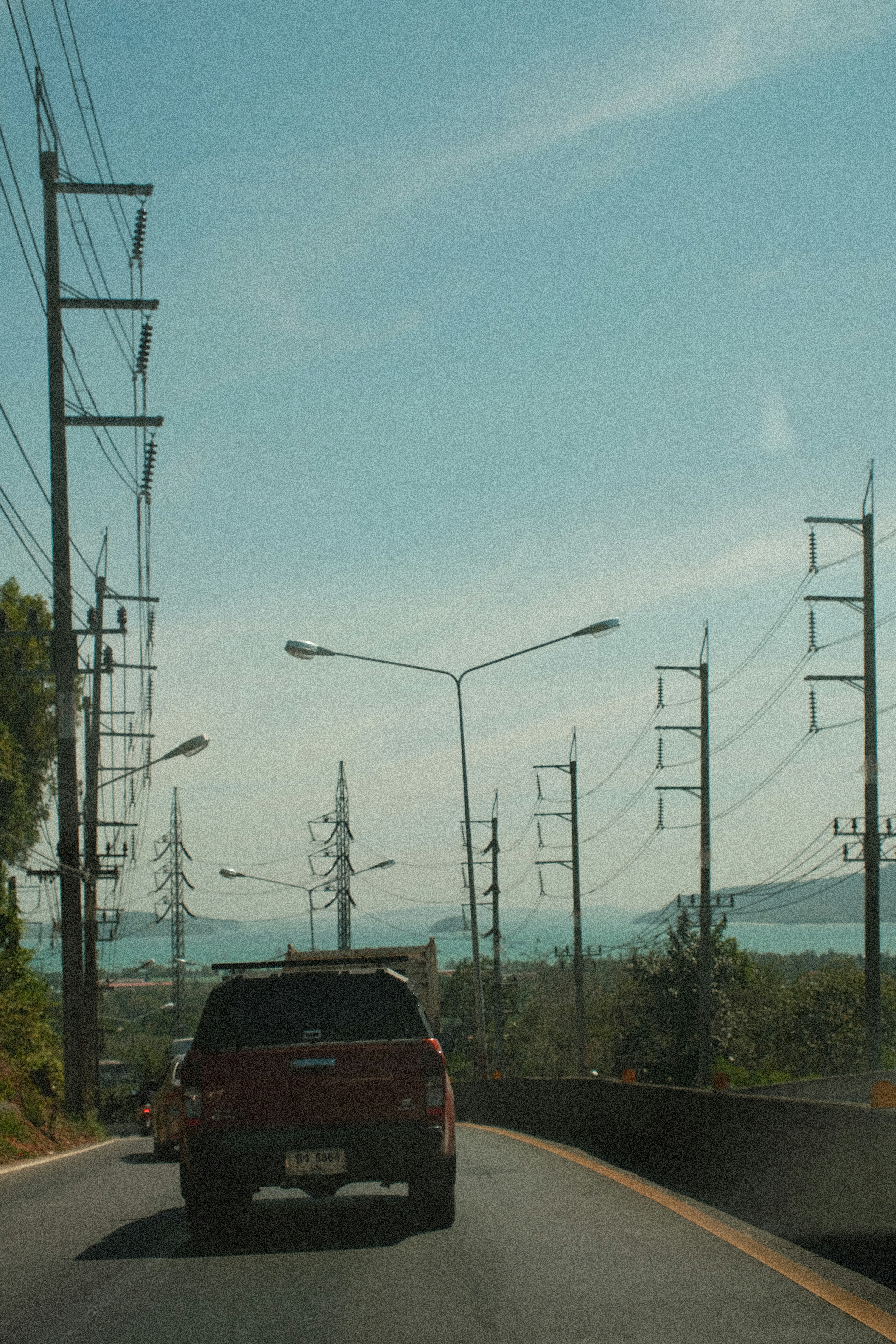 Sunlit Highway: Toward the Distant Horizon