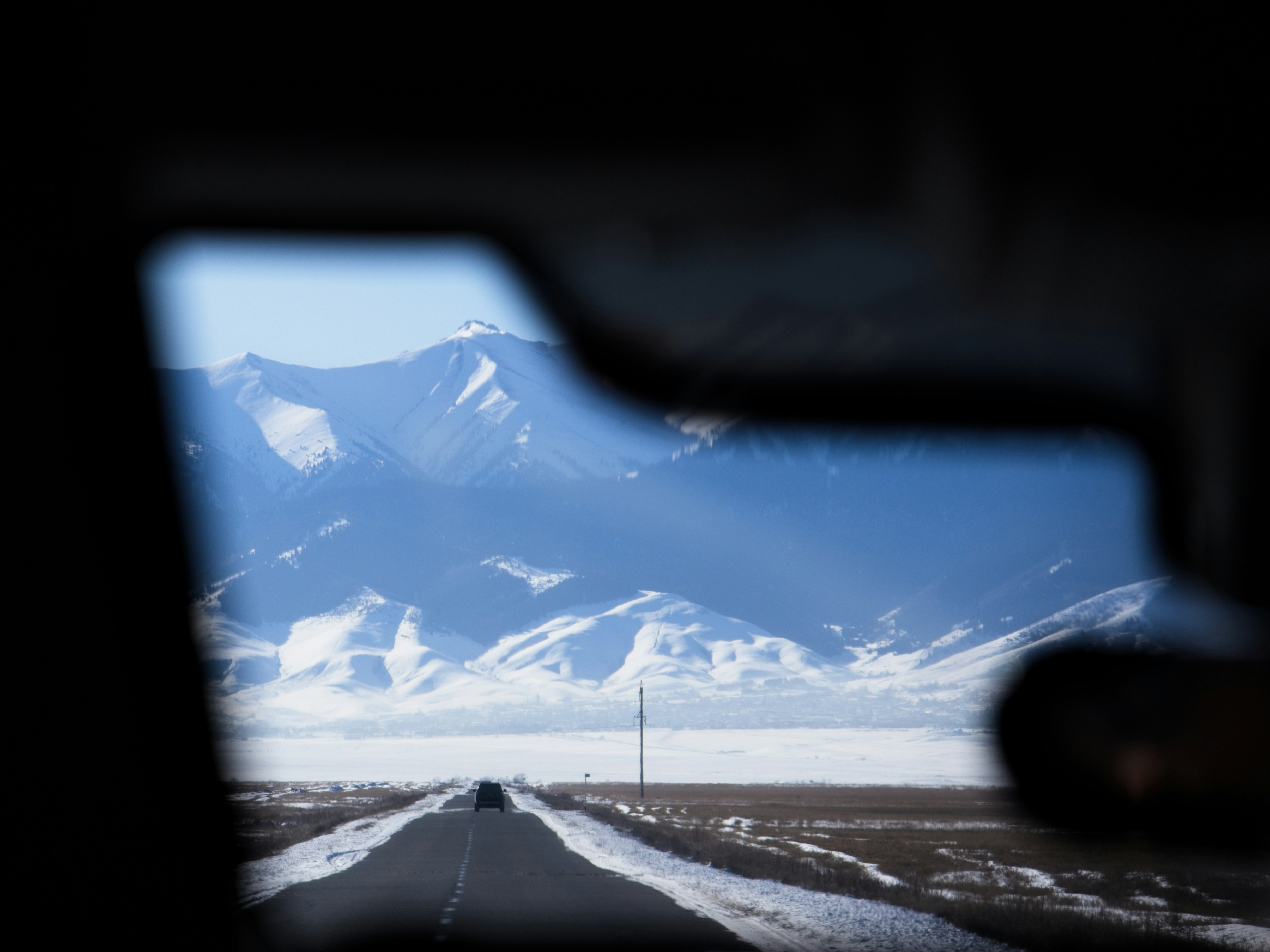 On the way to Kolsai Lake, Kazakhstan.