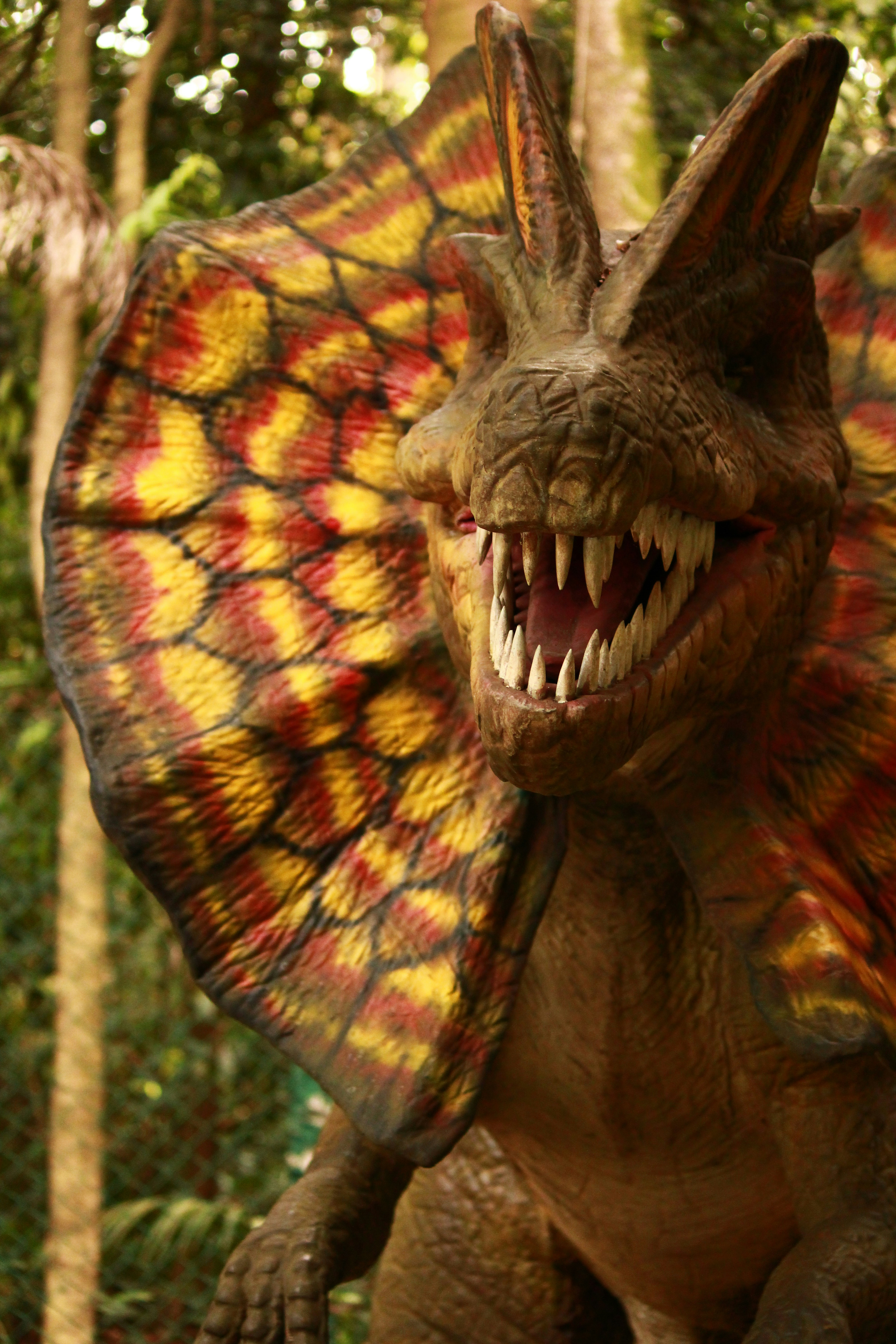 Jurassic Encounter: The Colorful Predator
