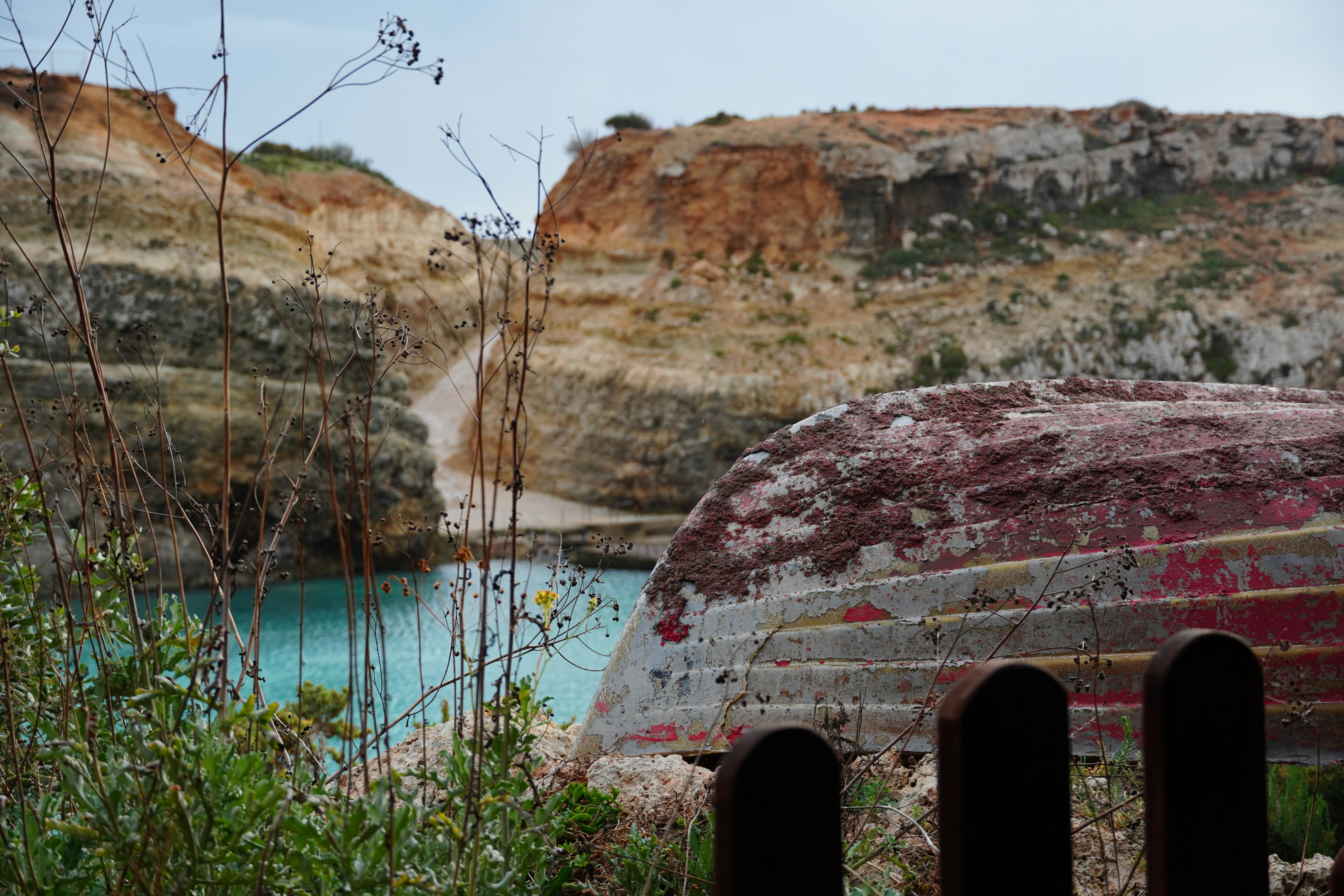 Ruins by the Turquoise Cove