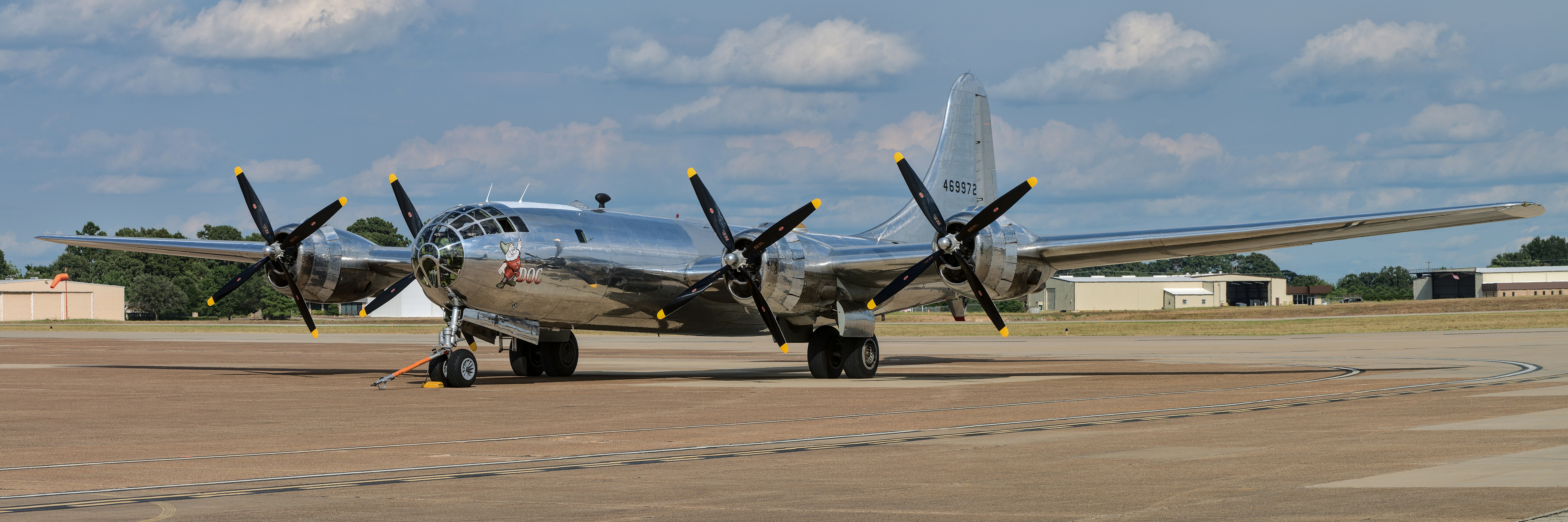 Boeing B-29 Superfortress "Doc" -- Ultra High Definition Image suitable for Very Large 3:1 printing