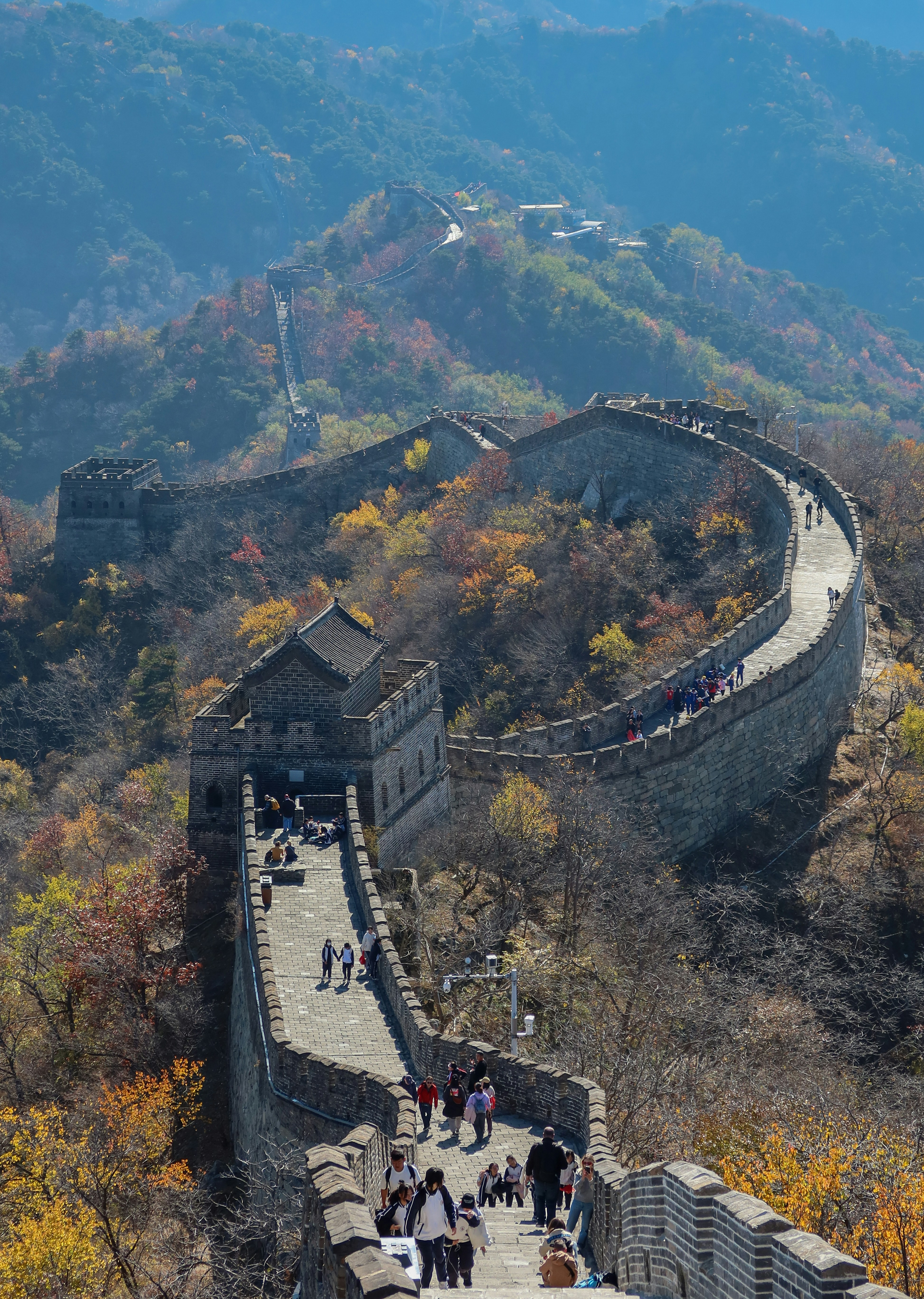 A view of the great wall of china photo – Free Great wall of china ...