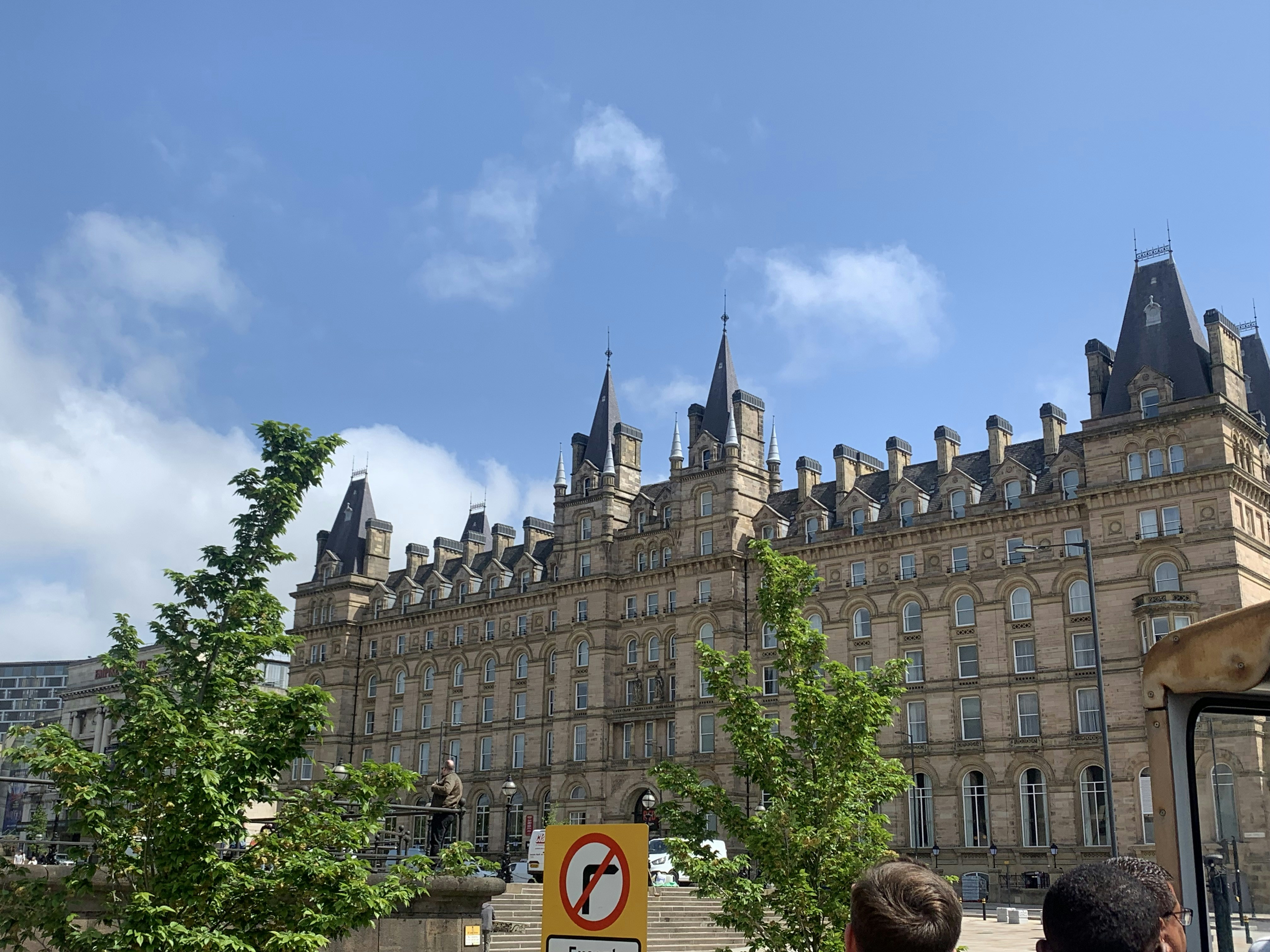 Gothic Grandeur: A Historic Facade Under a Blue Sky