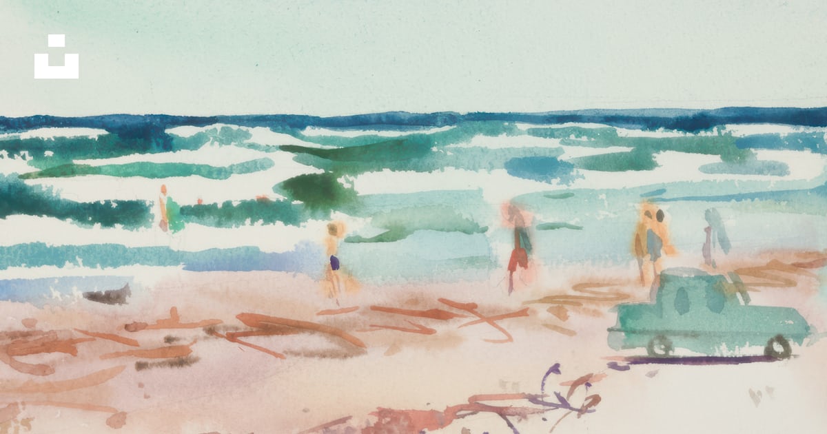 해변을 걷는 사람들의 그림 사진 Unsplash의 무료 자동차 이미지