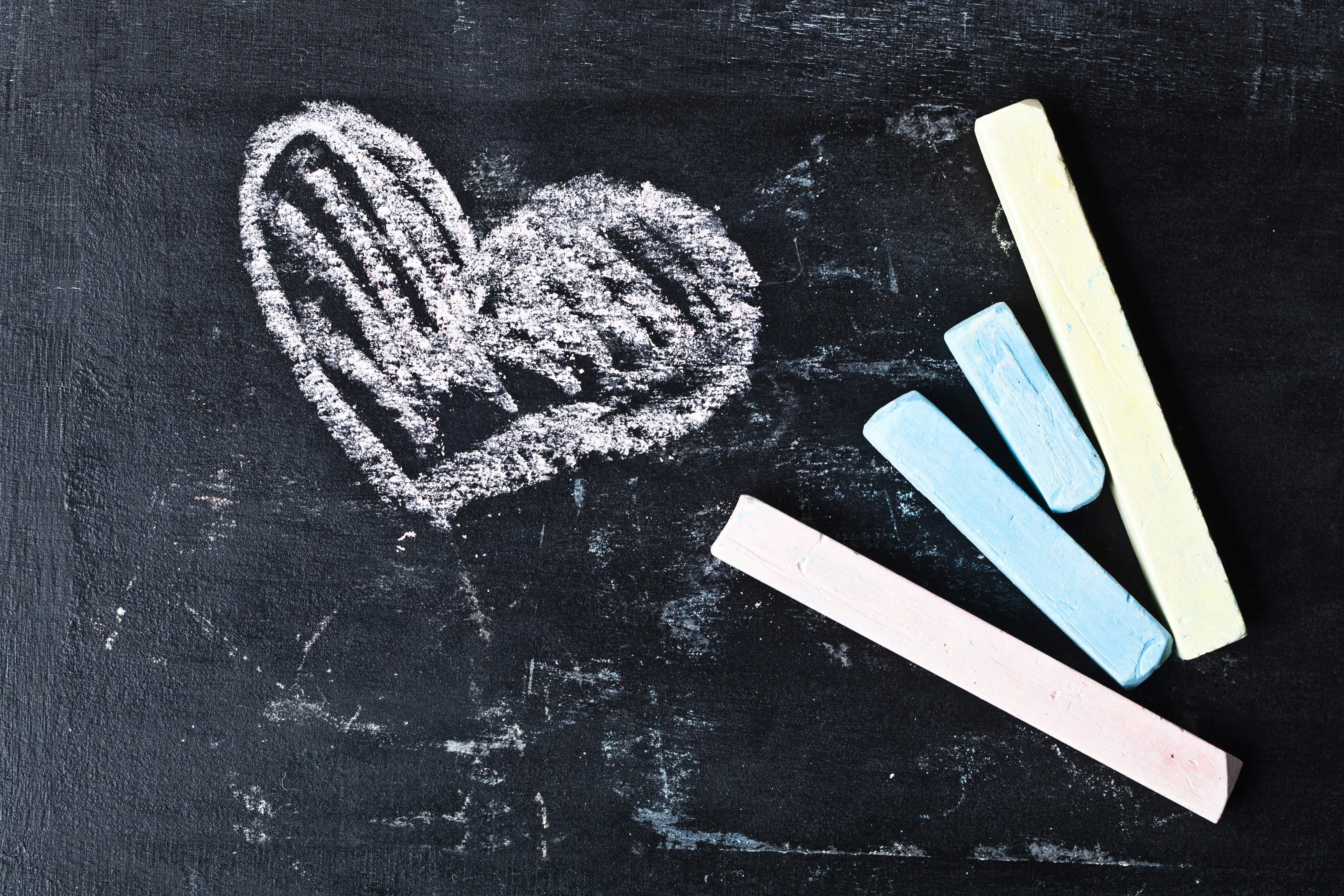 Chalkboard Whimsy: A Heartfelt Message
